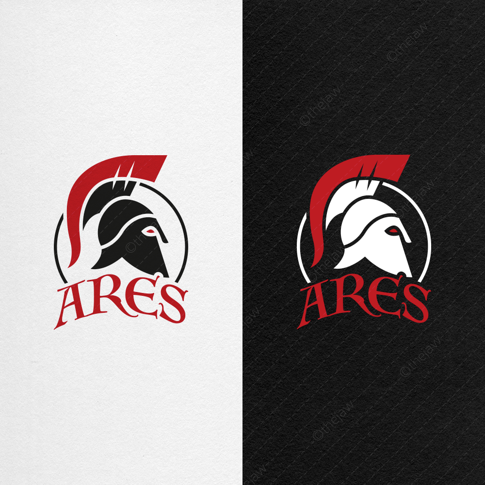 Ares / Spartaner Helm » Logo-Design » designenlassen.de