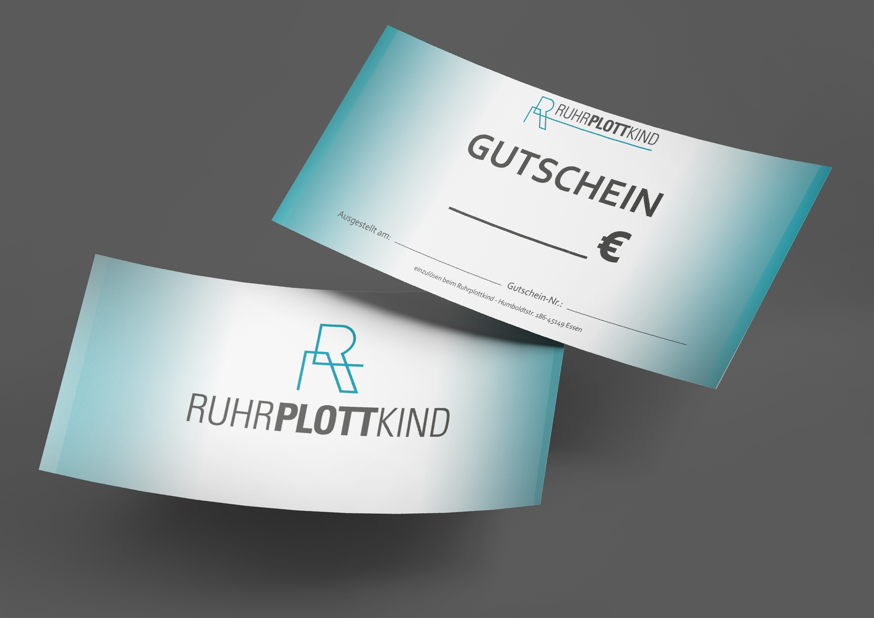 Gutschein-Design für Einzelhandel für Plotterfol.. » Gutschein-Design ...