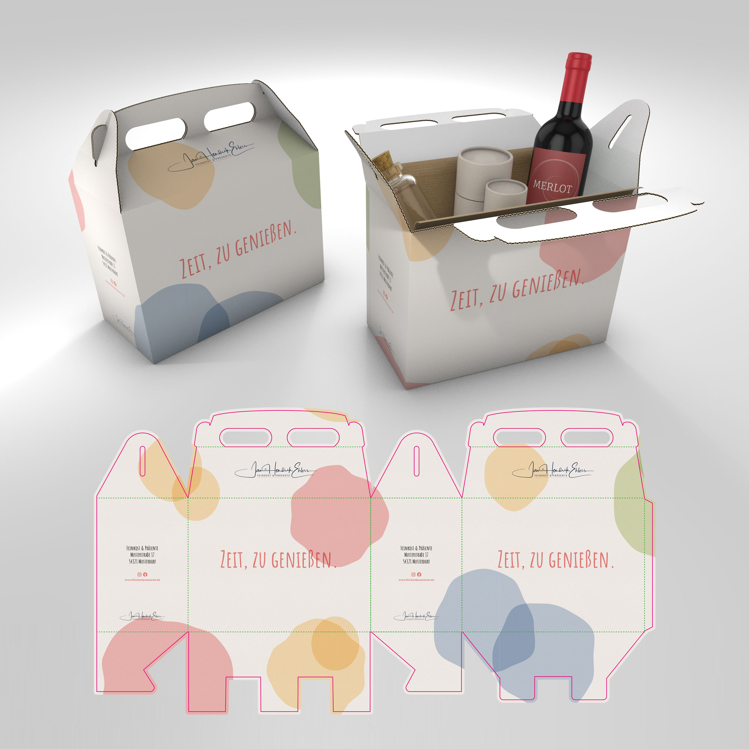 Verpackungen für Feinkost Geschenkboxen » Verpackungen » Briefing ...