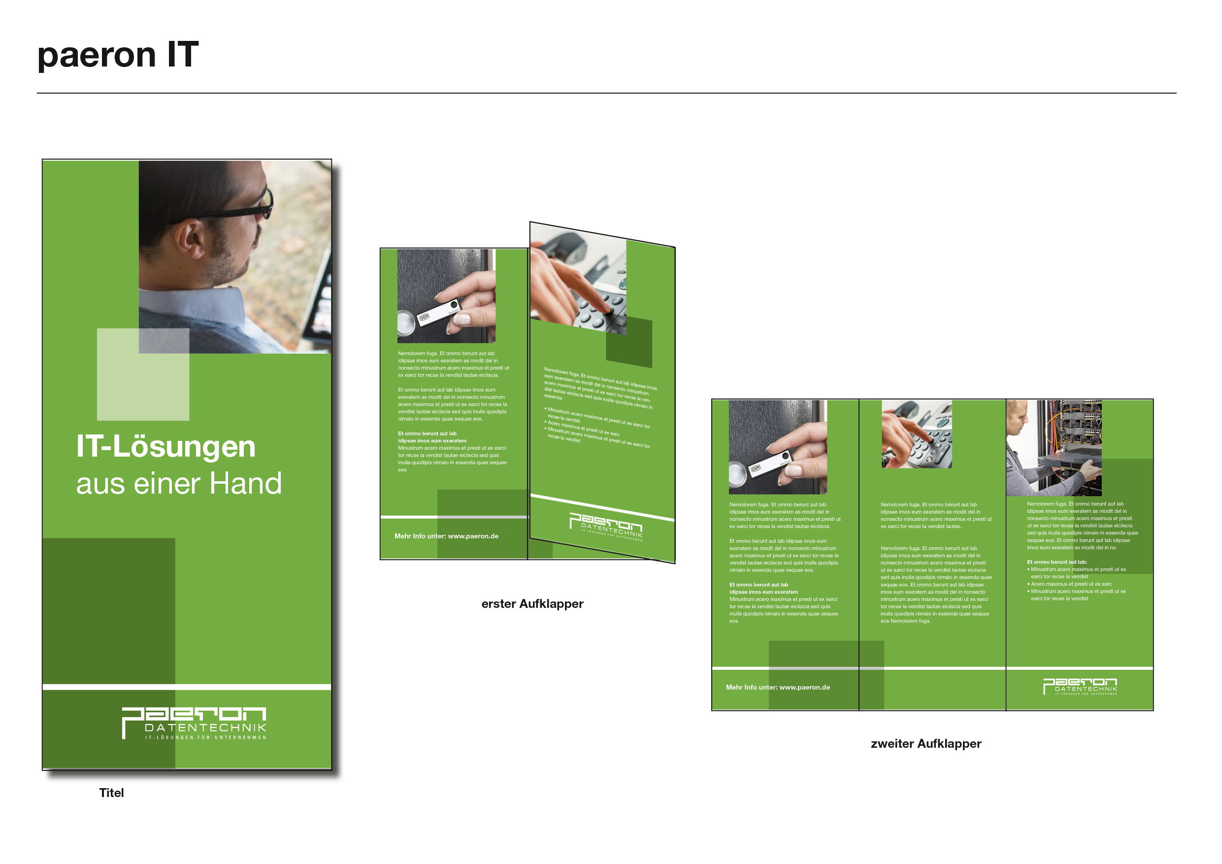 IT Dienstleister sucht Flyer » Flyer-Design » Briefing » designenlassen.de