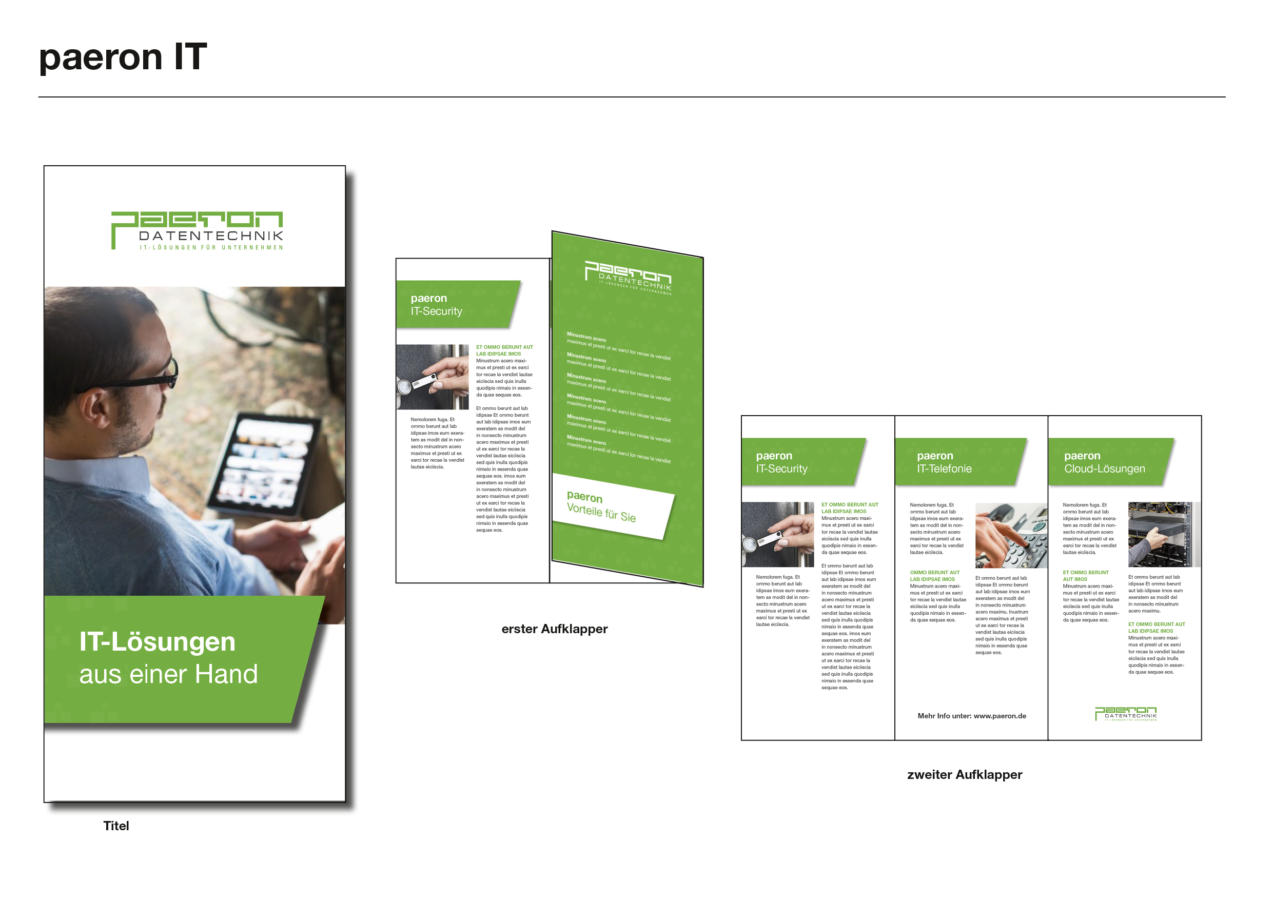 IT Dienstleister sucht Flyer » Flyer-Design » Briefing » designenlassen.de