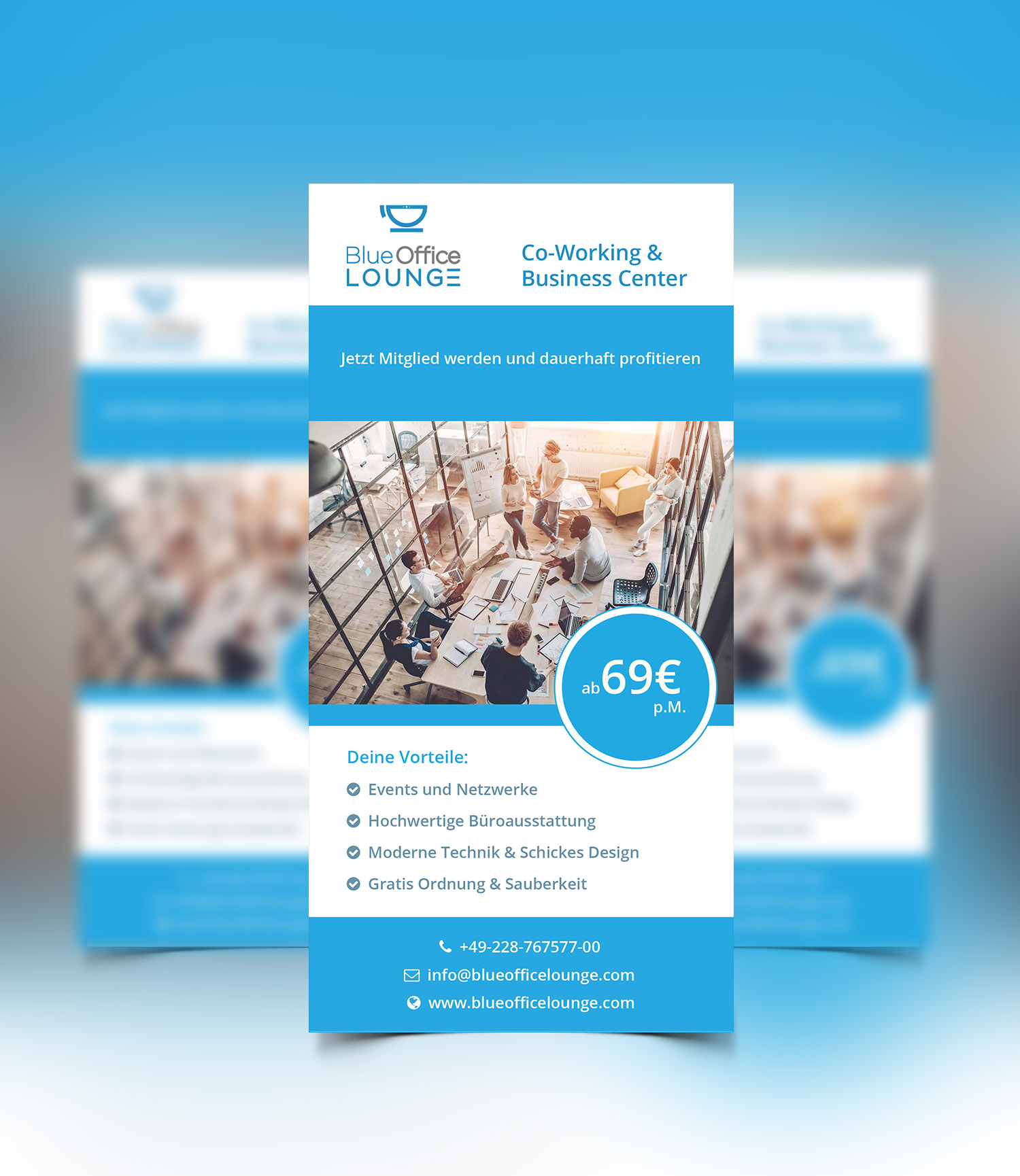 Flyer-Design für Business Center » Flyer-Design » designenlassen.de