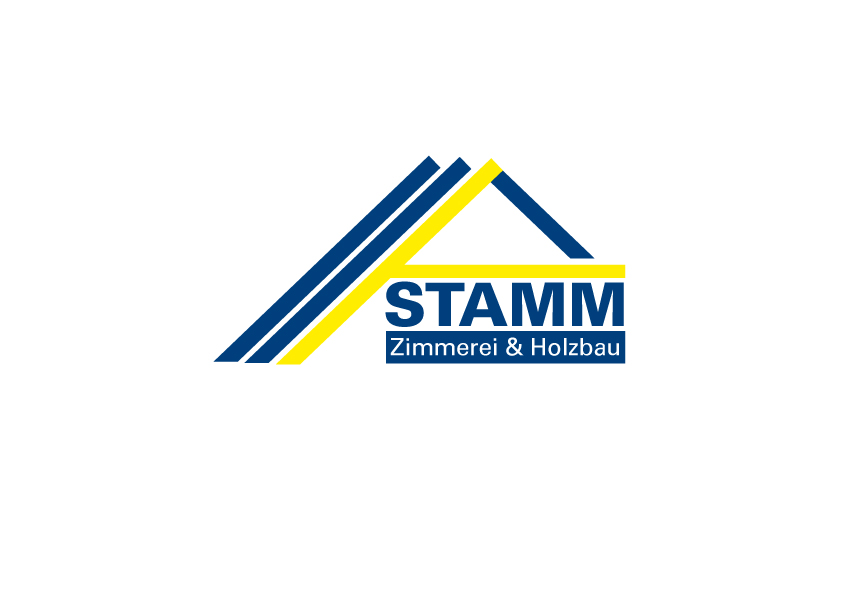 Logoerstellung Zimmerei & Holzbau Stamm » Logo-Design » designenlassen.de