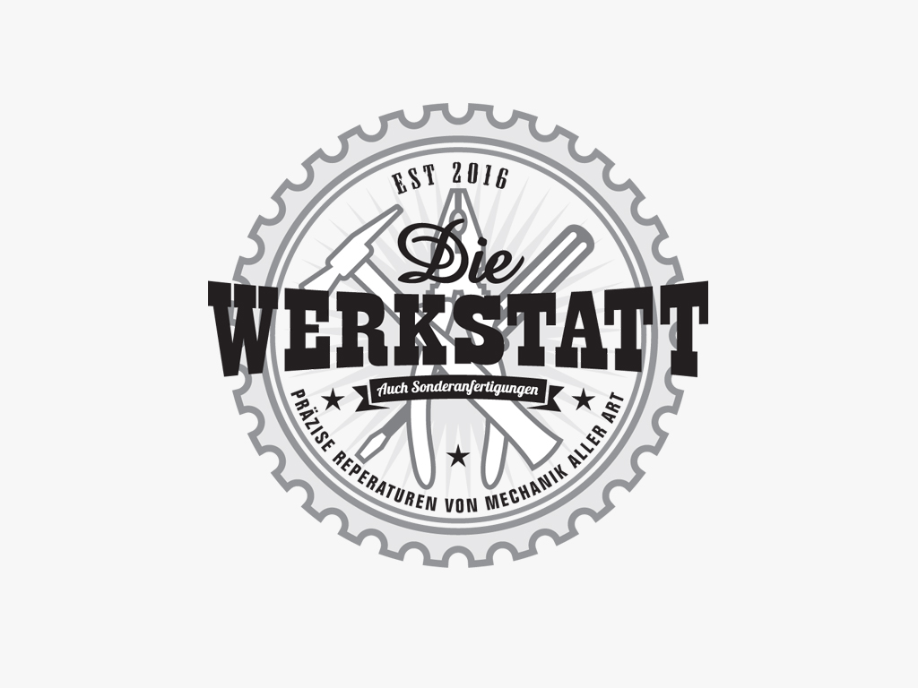 Logo-Design für Die Werkstatt im Vintage-Style » Logo-Design ...