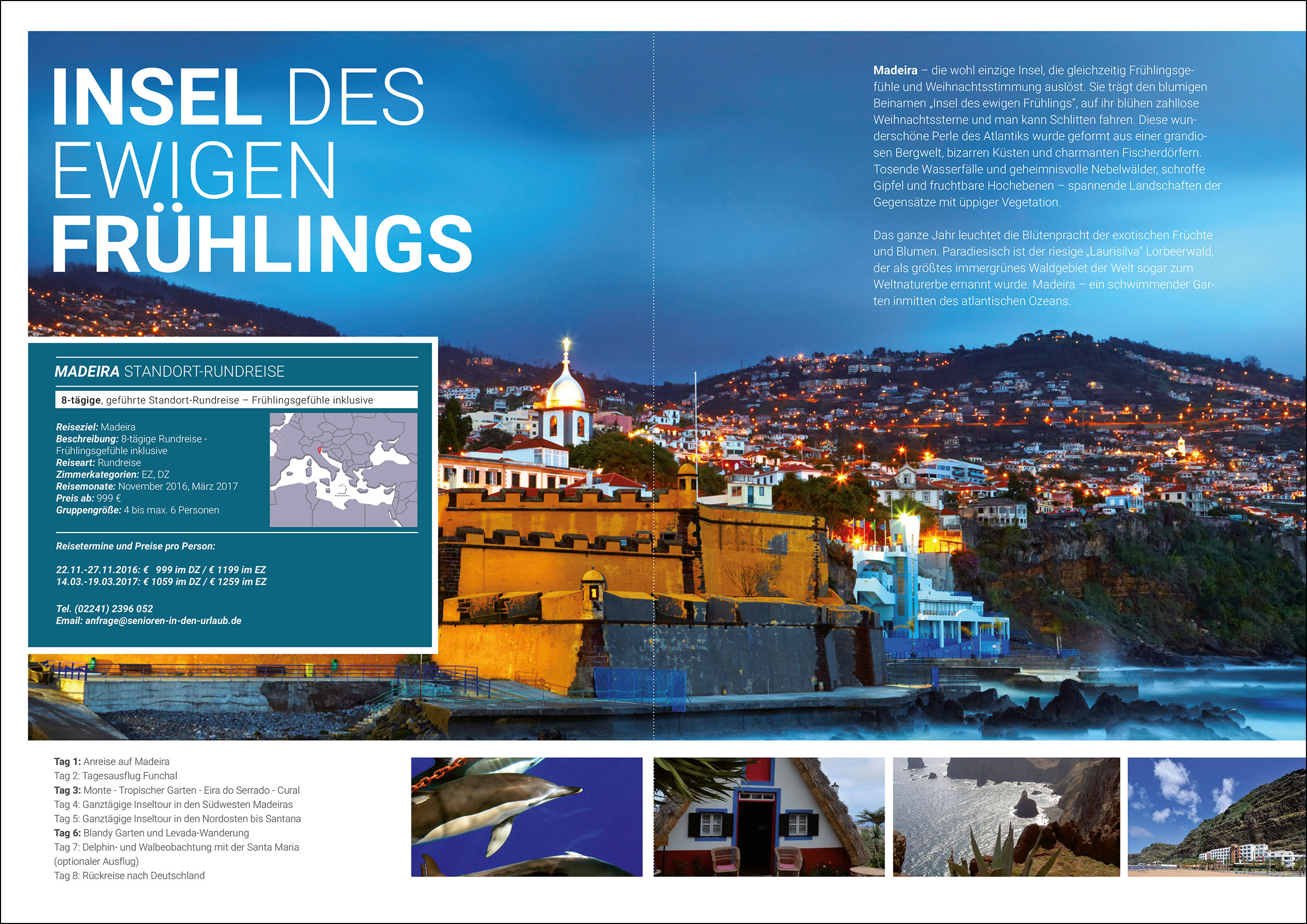 Broschüre für Reiseanbieter » Broschüre » Briefing » designenlassen.de