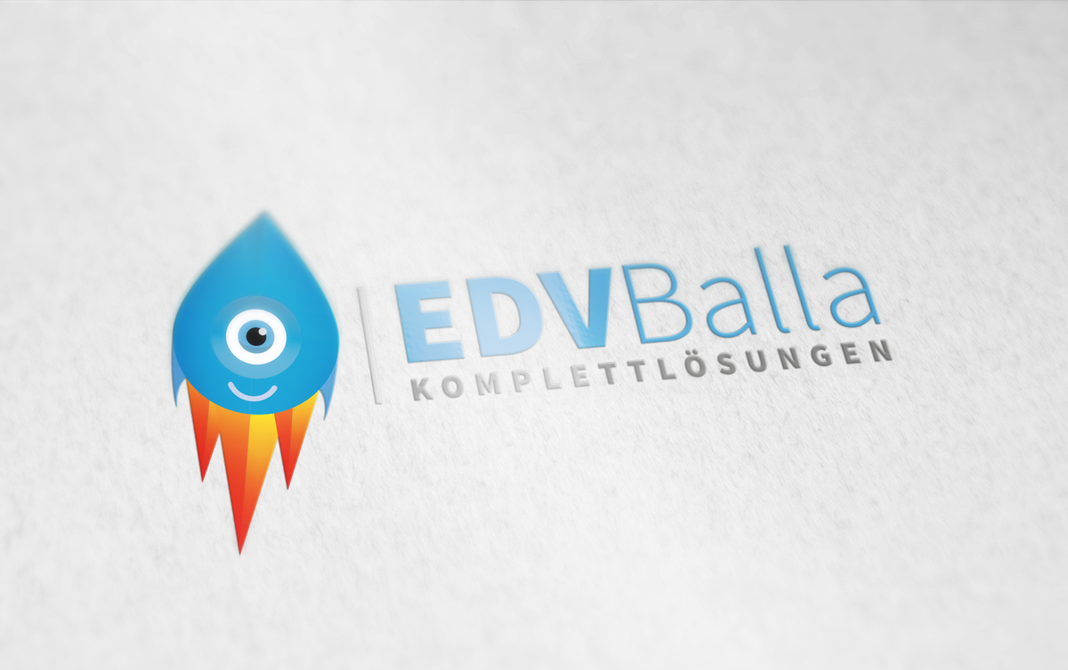 EDV-Balla Komplettlösungen - Logo für EDV Shop (.. » Logo ...