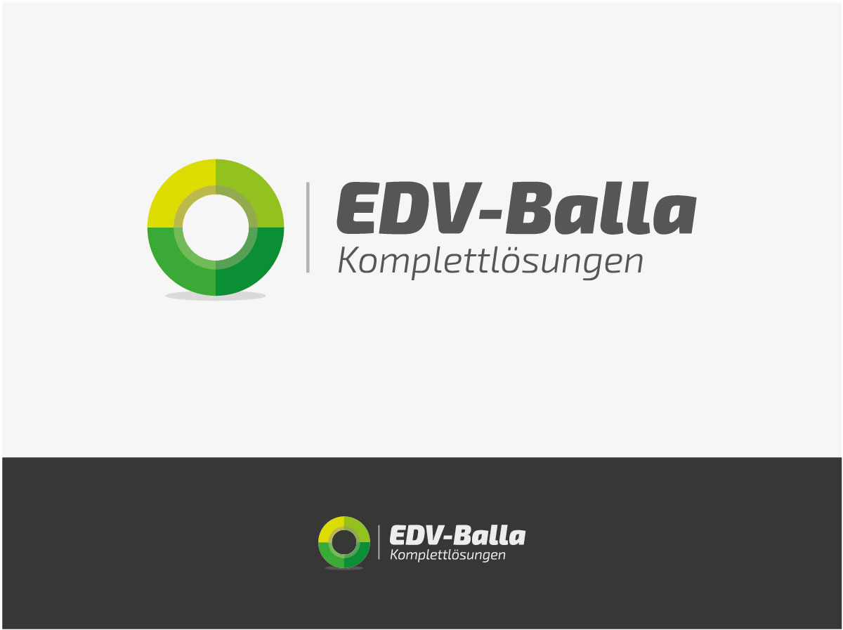 EDV-Balla Komplettlösungen - Logo für EDV Shop (.. » Logo ...