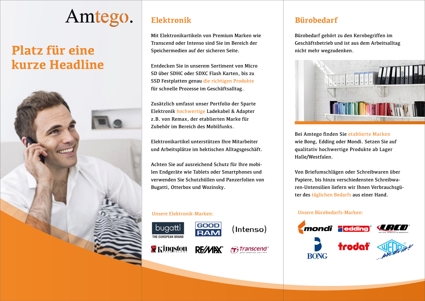 Flyer-Design für Großhändler/Onlineshop » Flyer-Design » Briefing ...