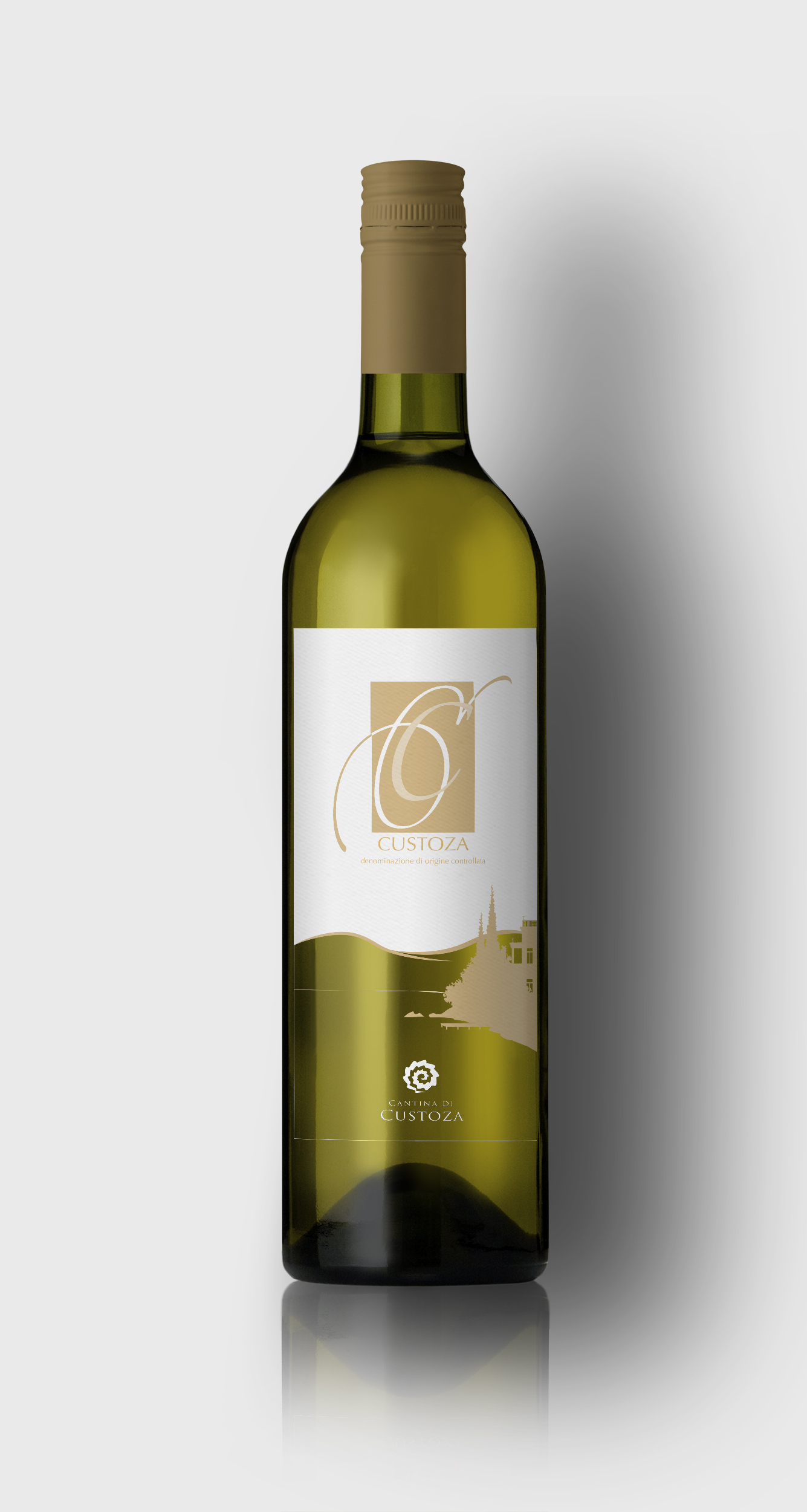 Etikett für Weißwein vom Gardasee » Etiketten » designenlassen.de