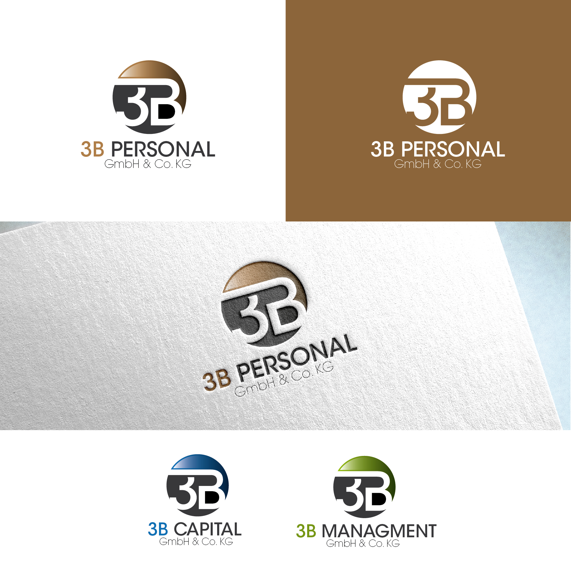 Logo für 3B Personal GmbH & Co. KG » Logo-Design » designenlassen.de