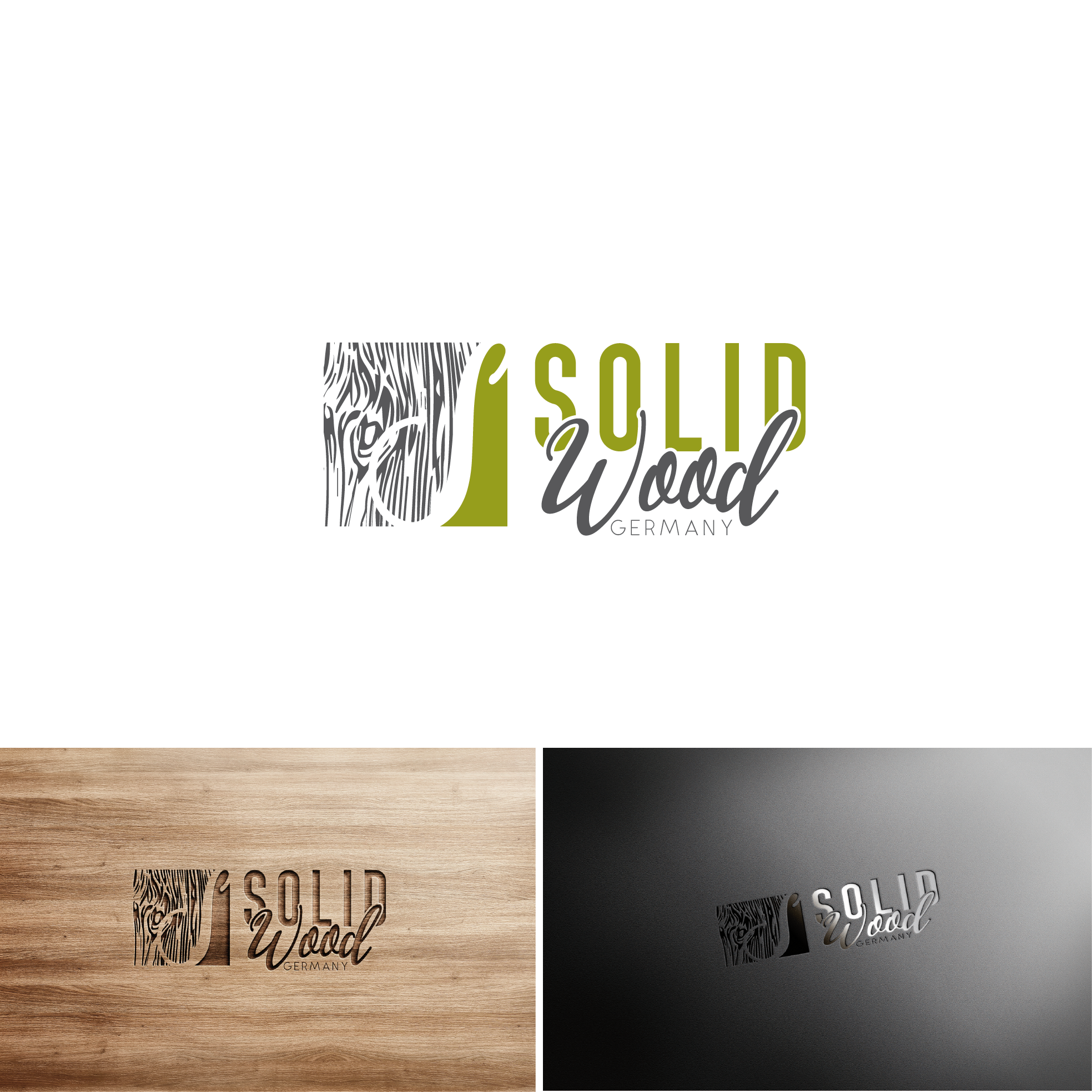 Logo-Design für Solid Wood Germany » Logo-Design » designen-lassen.ch