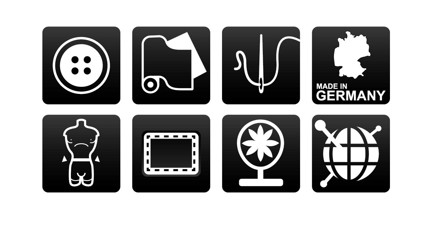 8 Piktogramme... » Icon-Design » designenlassen.de