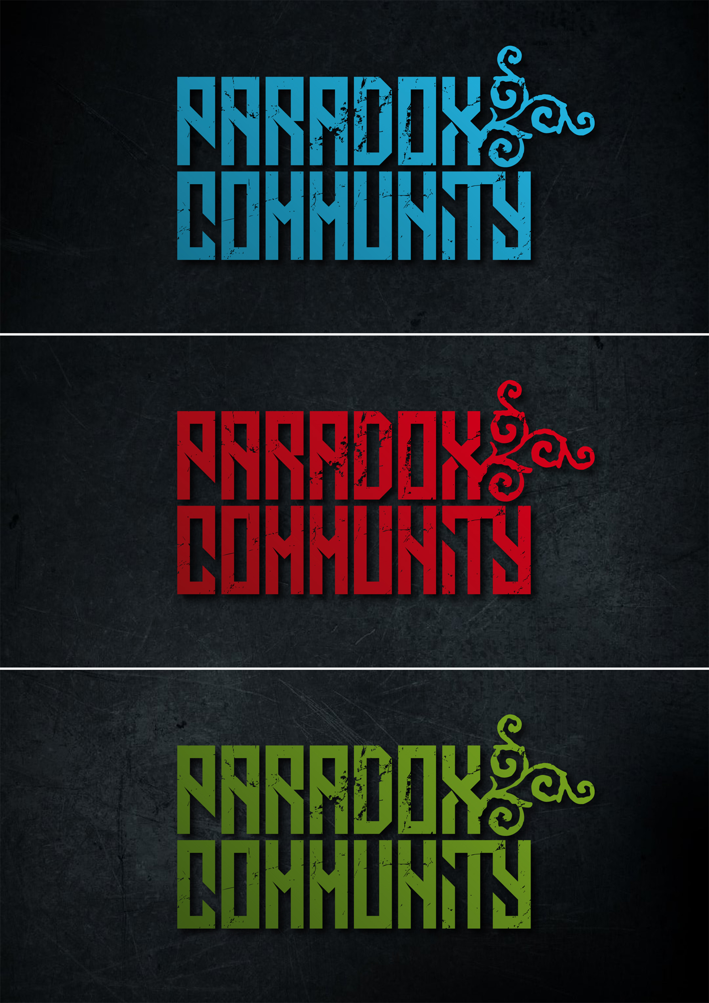 Bandlogo für die Heavy Metal Band Paradox Commun.. » Logo-Design ...