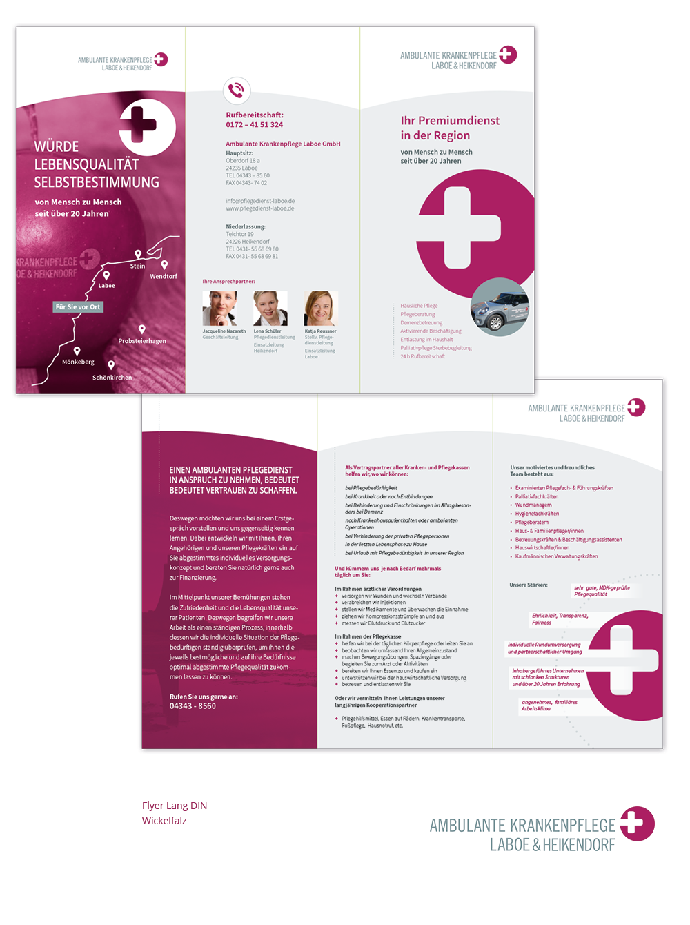 Pflegedienst sucht Flyerdesign » Flyer-Design » designenlassen.de