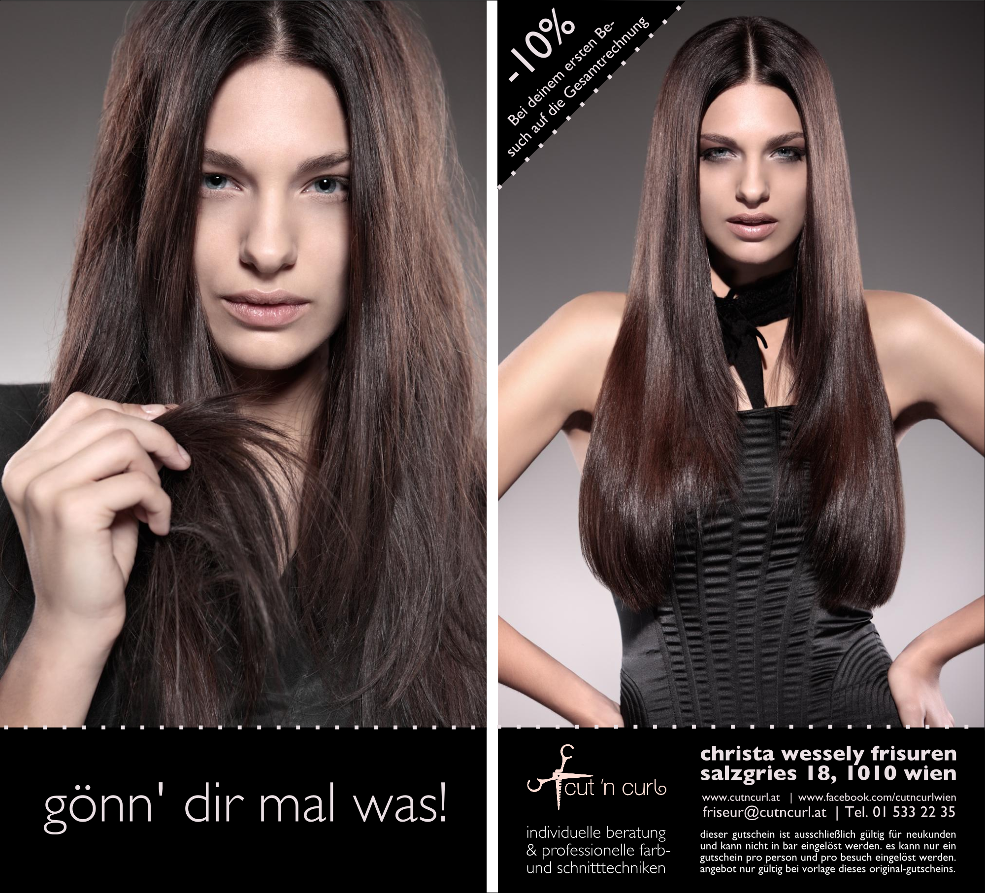 Flyer-Design für Friseursalon » Flyer-Design » designenlassen.de