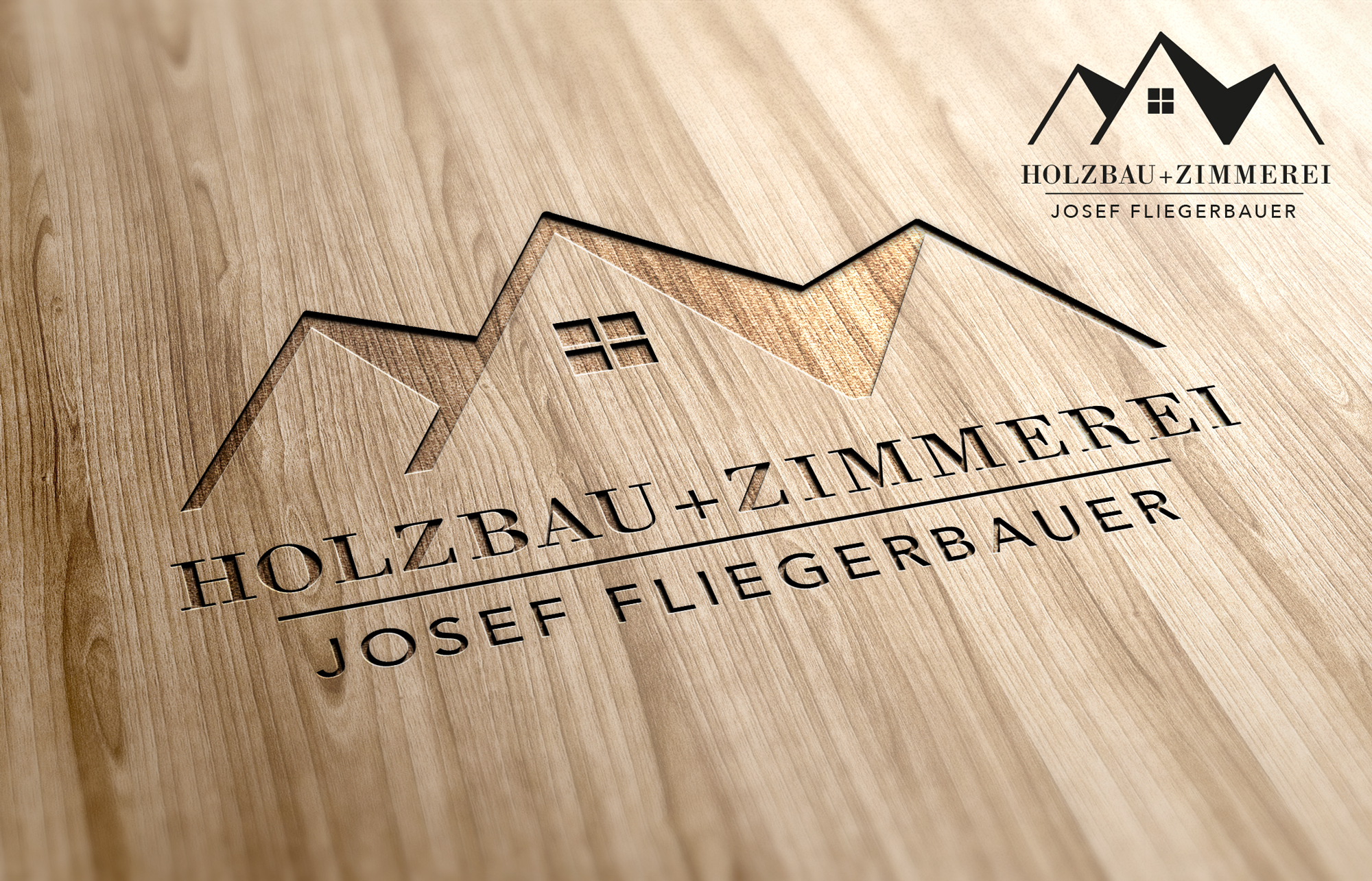 Logo-Design für eine Zimmerei / Holzbau » Logo-Design » Briefing ...