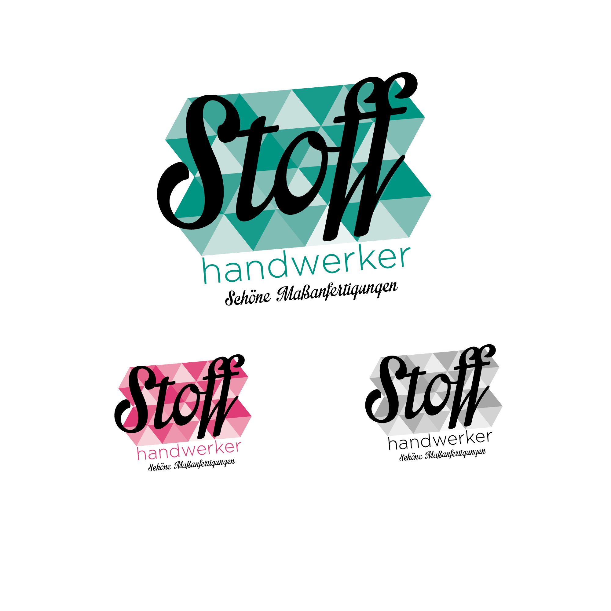 Logo für einen Shop zum Thema Stoff - Stoffhandw.. » Logo design ...