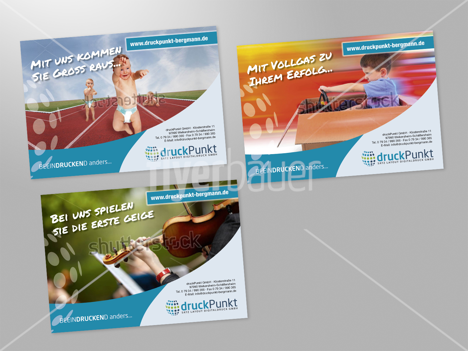Anzeigen gestalten » Flyer-Design » designenlassen.de