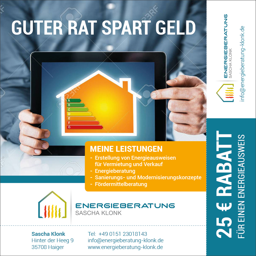 Energieberater sucht Flyer-Design » Flyer-Design » designenlassen.de