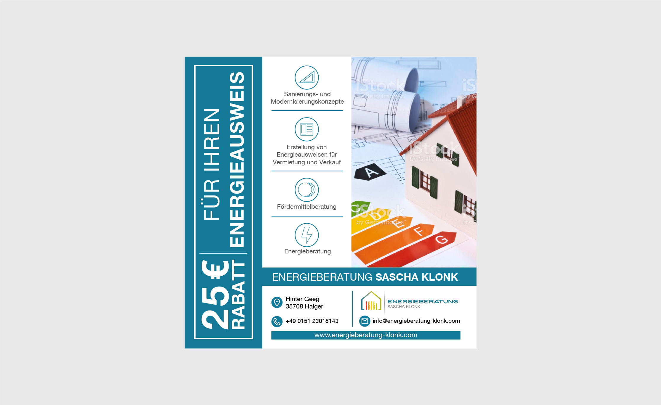 Energieberater sucht Flyer-Design » Flyer-Design » designenlassen.de