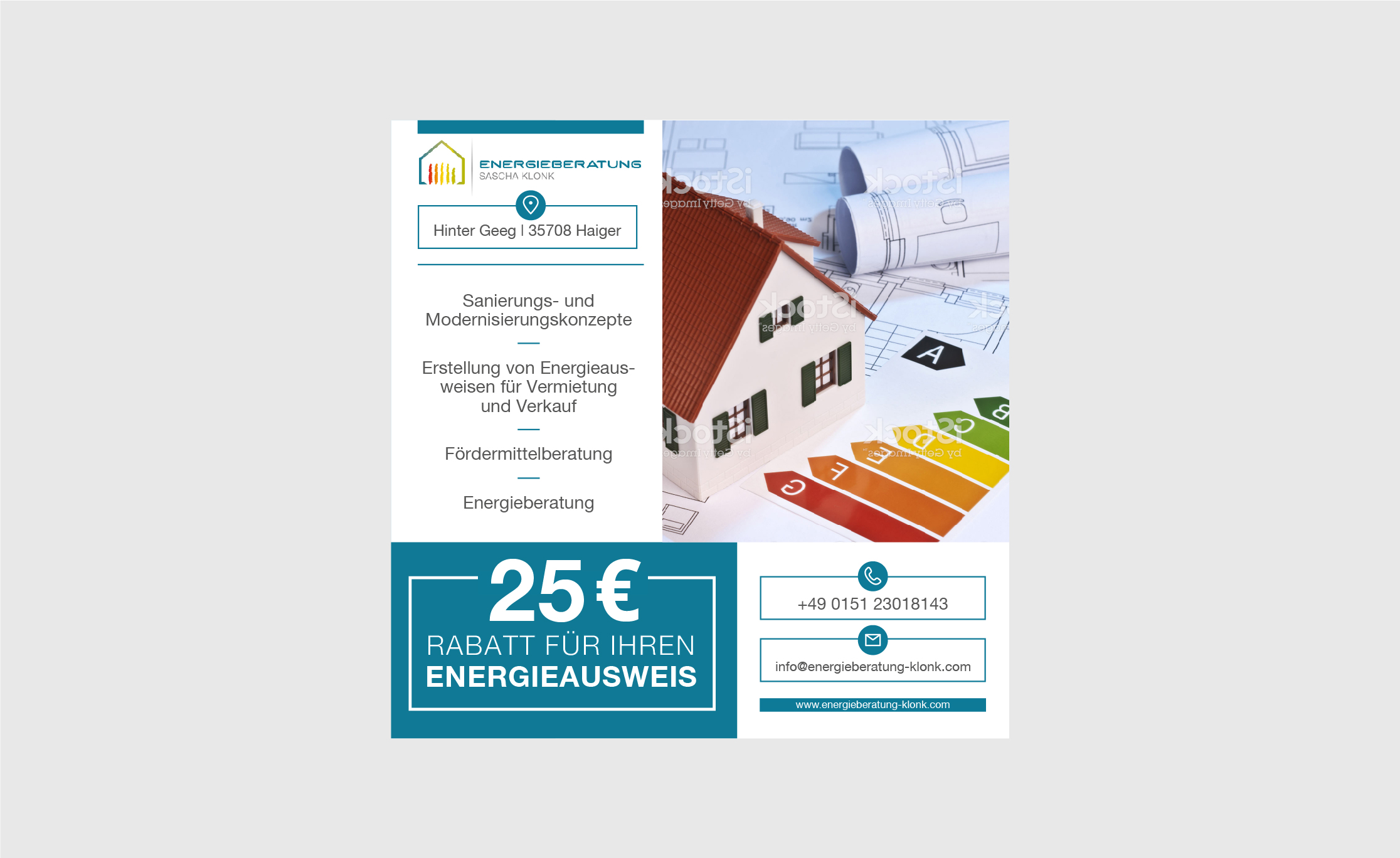 Energieberater sucht Flyer-Design » Flyer-Design » designenlassen.de