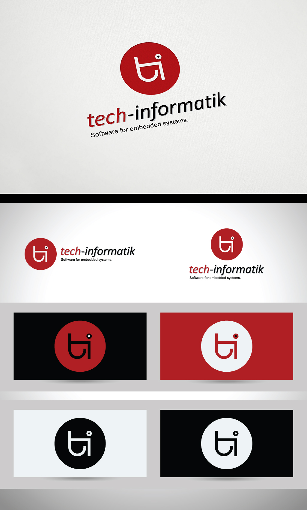 Logo für Bild/Wortmarke tech-informatik » Logo-Design » designenlassen.de