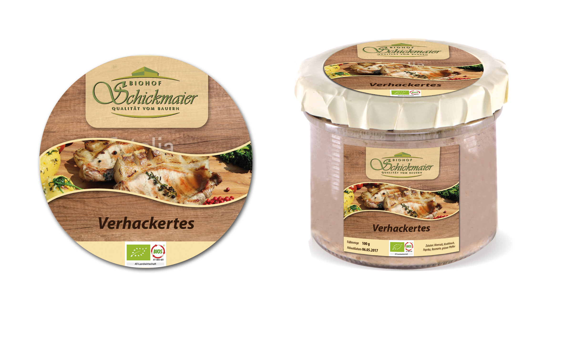 Etiketten für verschiedene Lebensmittel » Etiketten » designenlassen.de