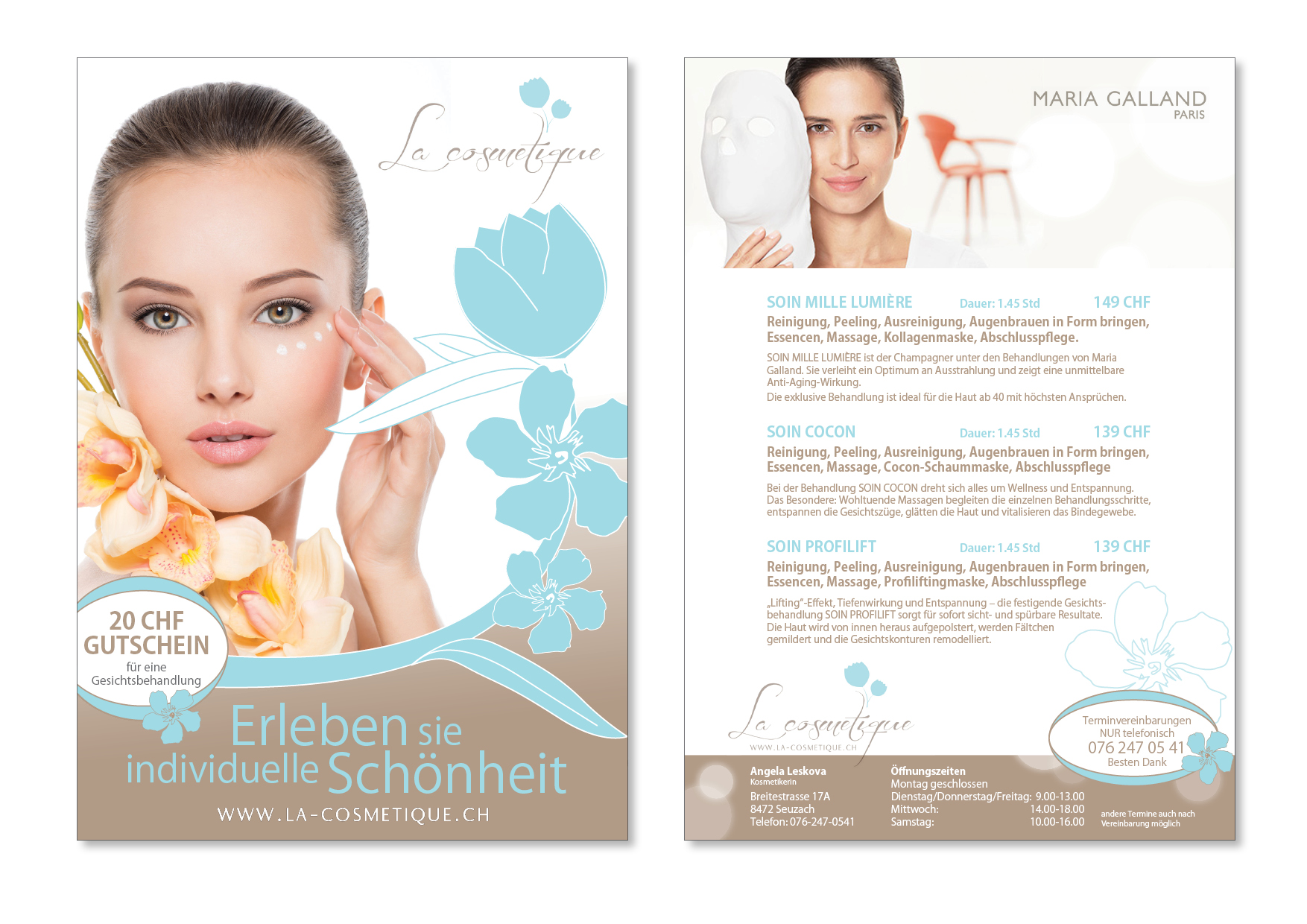 La Cosmetique Flyer September » Flyer-Design » Briefing » designenlassen.de