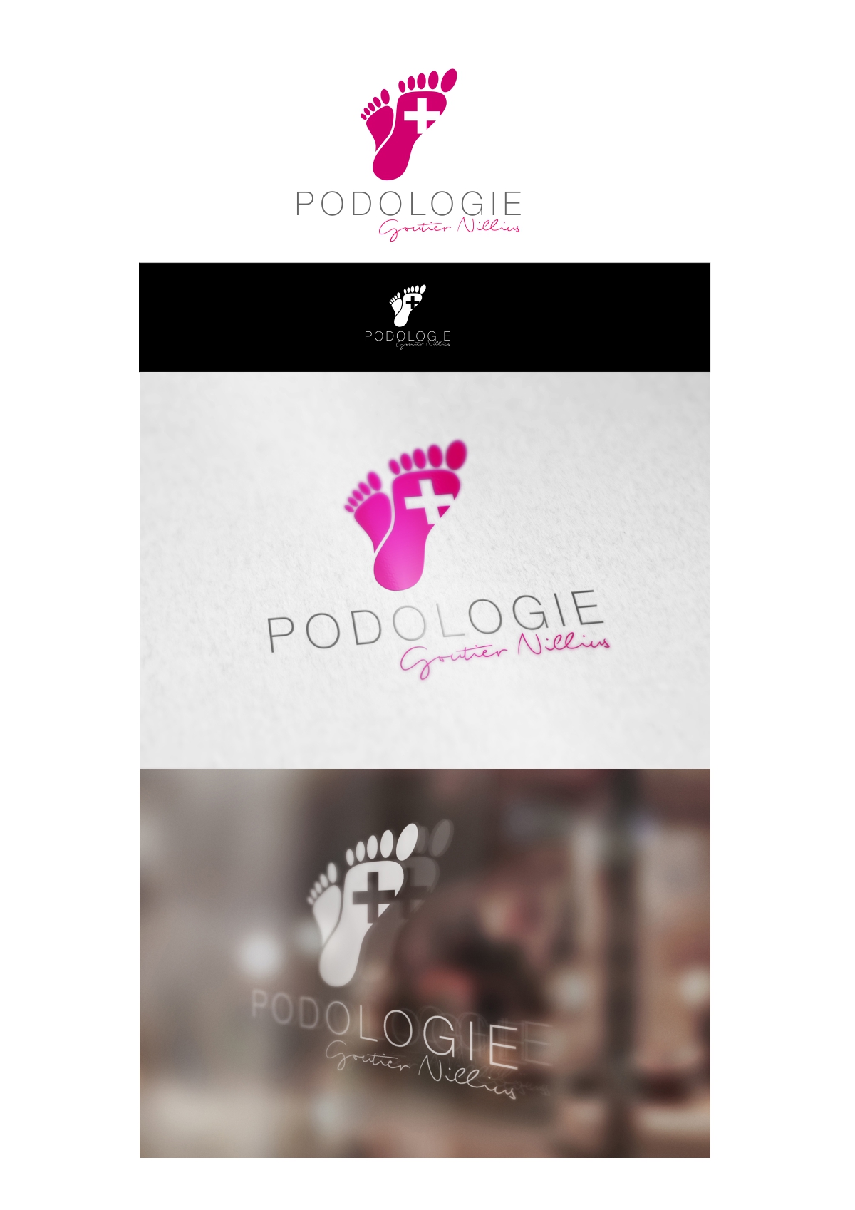 Logo-Design für Podologie-Praxis » Logo-Design » designen-lassen.ch