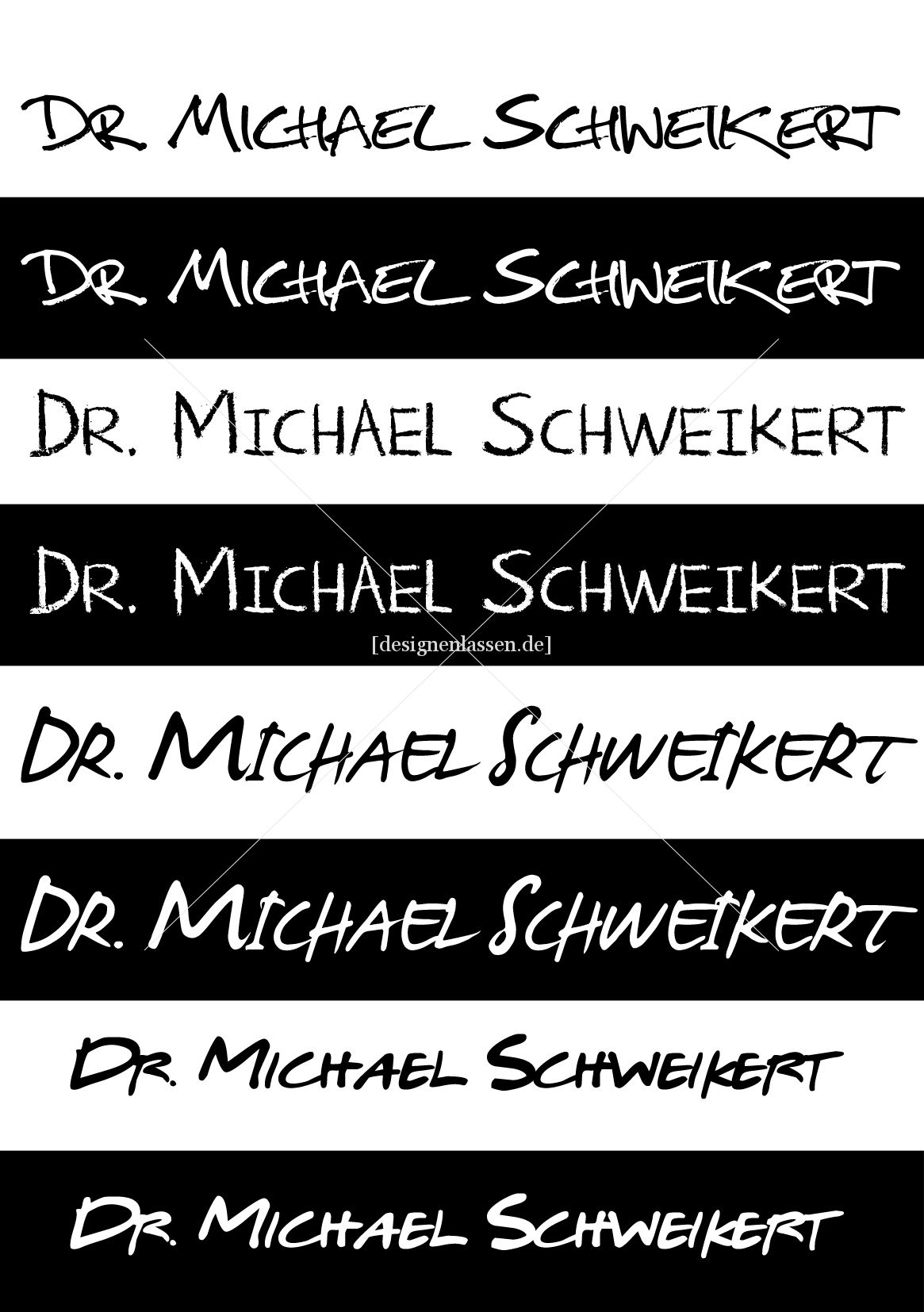 Name als Logo » Logo-Design » designenlassen.de