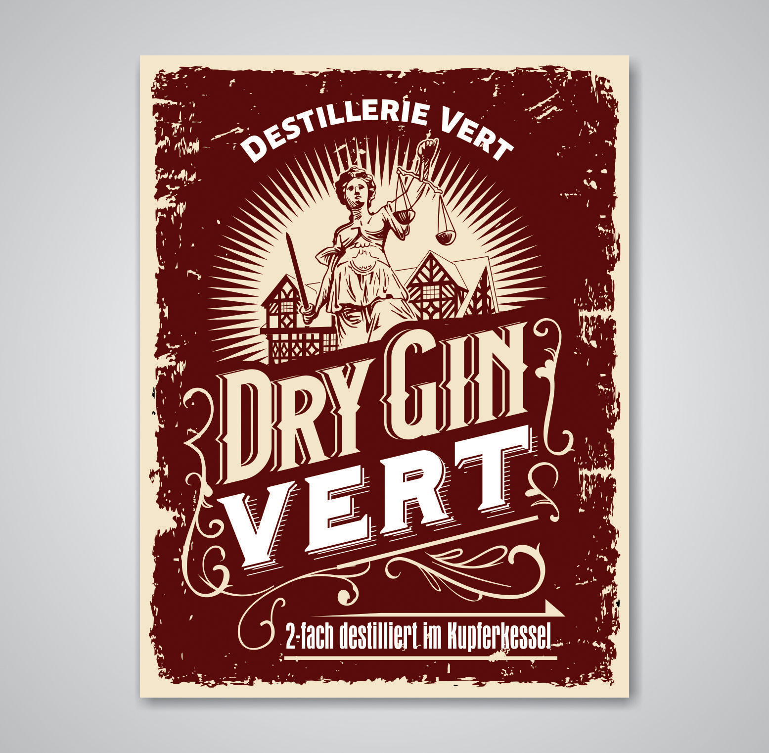 Etiketten-Design für Gin » Etiketten » Briefing » designenlassen.de