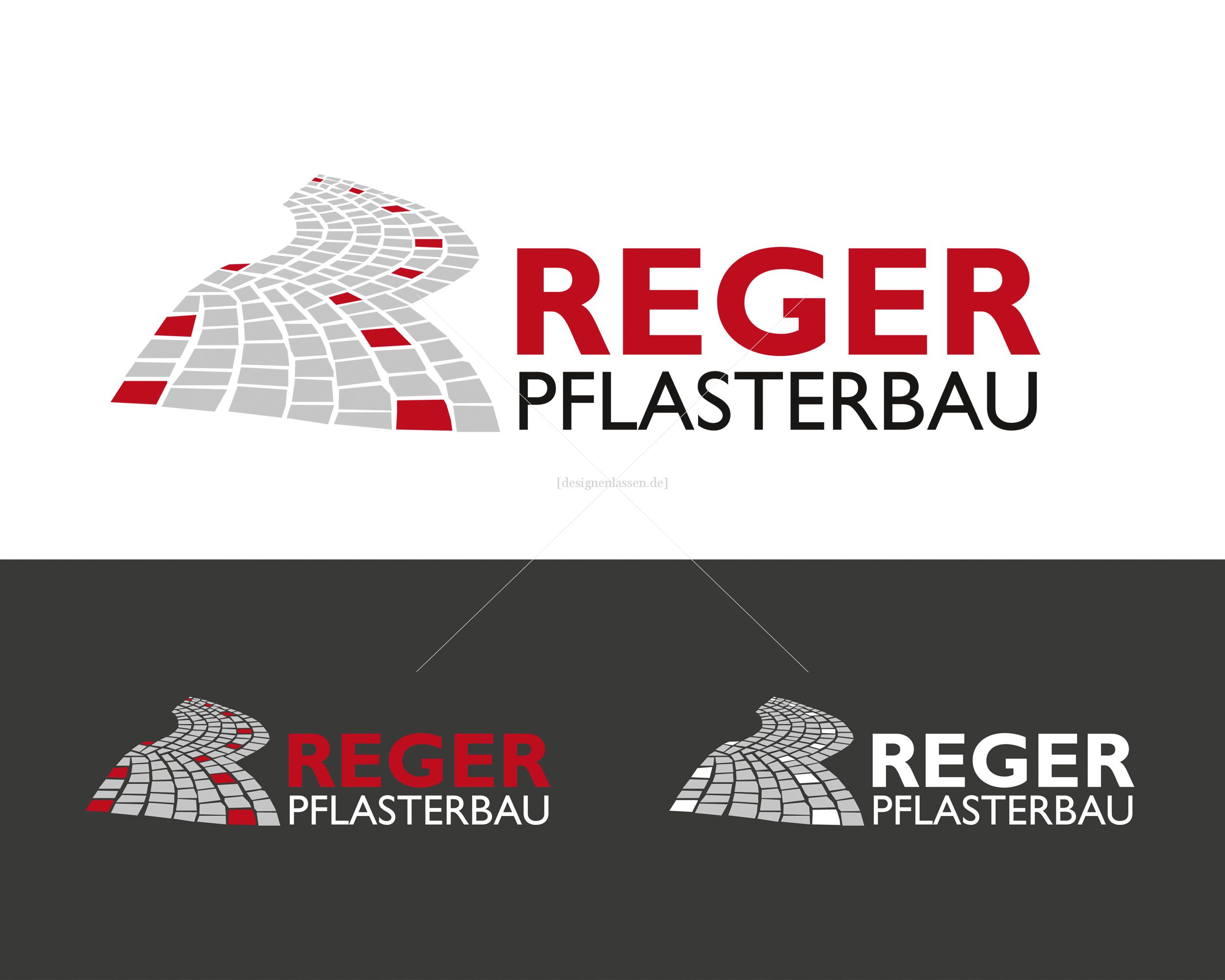REGER Pflasterbau » Logo-Design » designenlassen.de