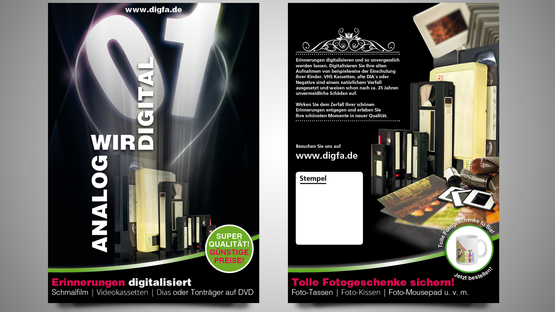 Neugestaltung DIN A5 Flyer » Flyer-Design » designenlassen.at