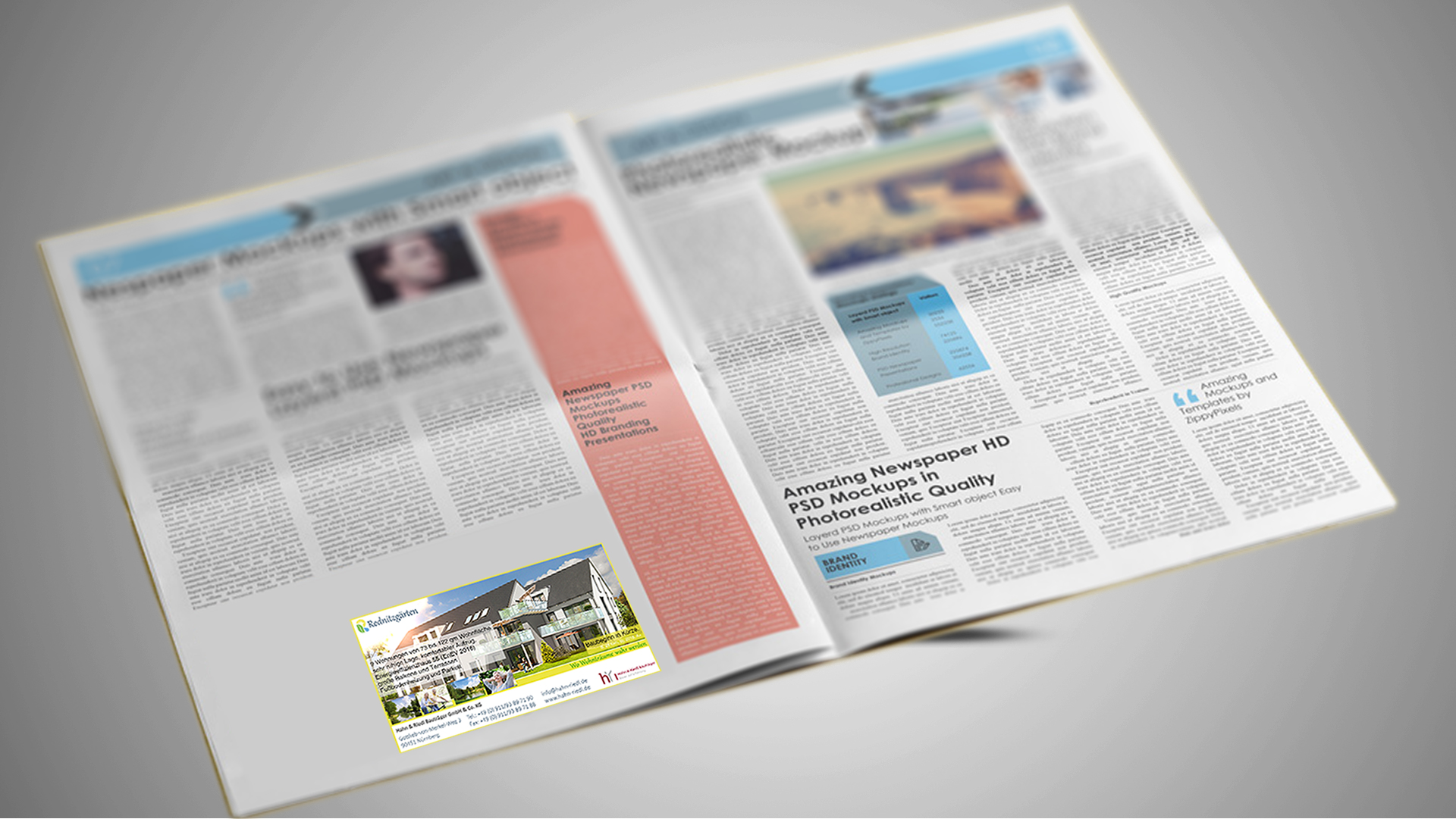 Anzeigengestaltung für Immobilienfirma sucht Des.. » Anzeigengestaltung ...