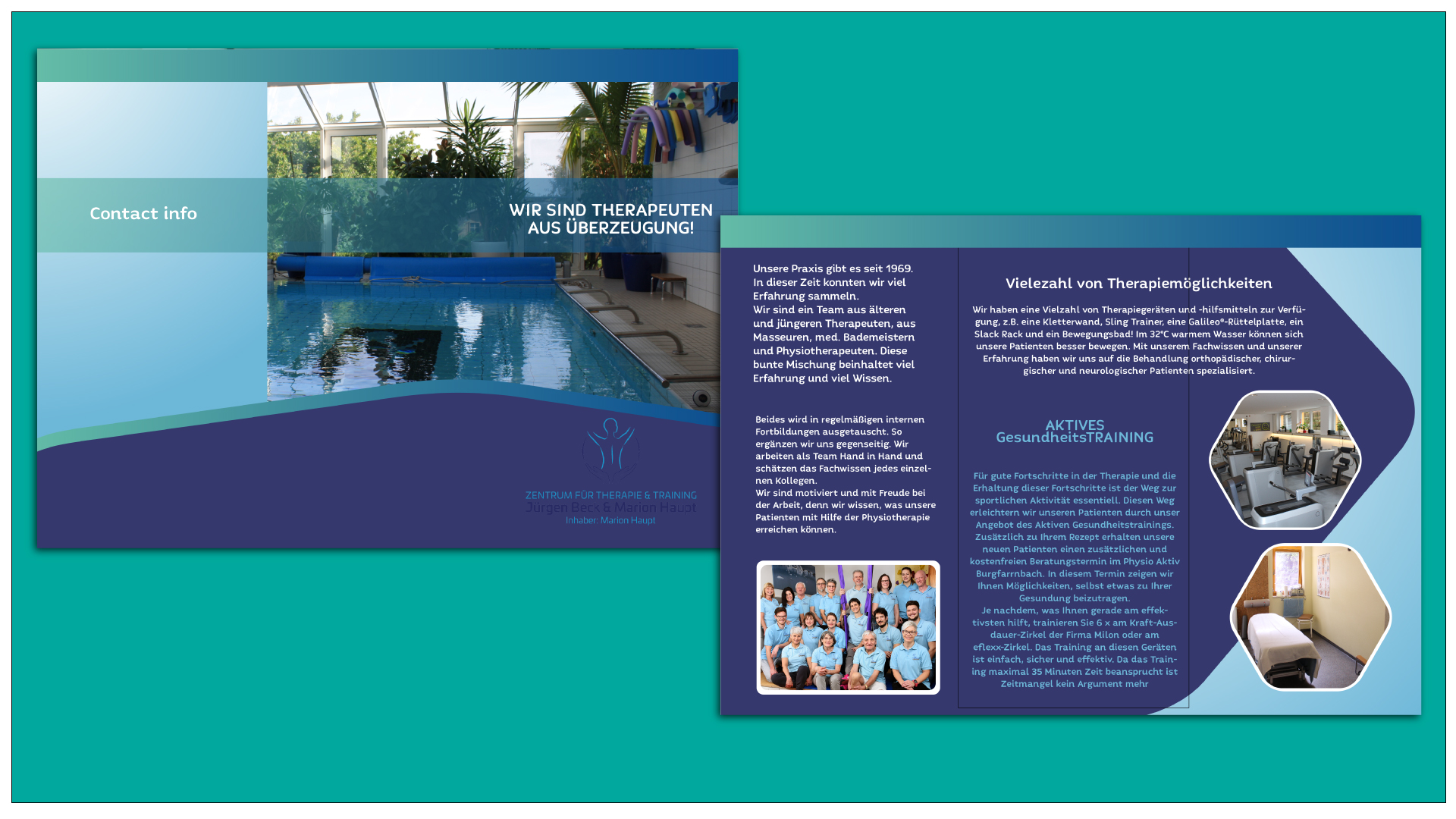 Flyer-Design für Physiotherapie-Praxis » Flyer-Design » Briefing ...