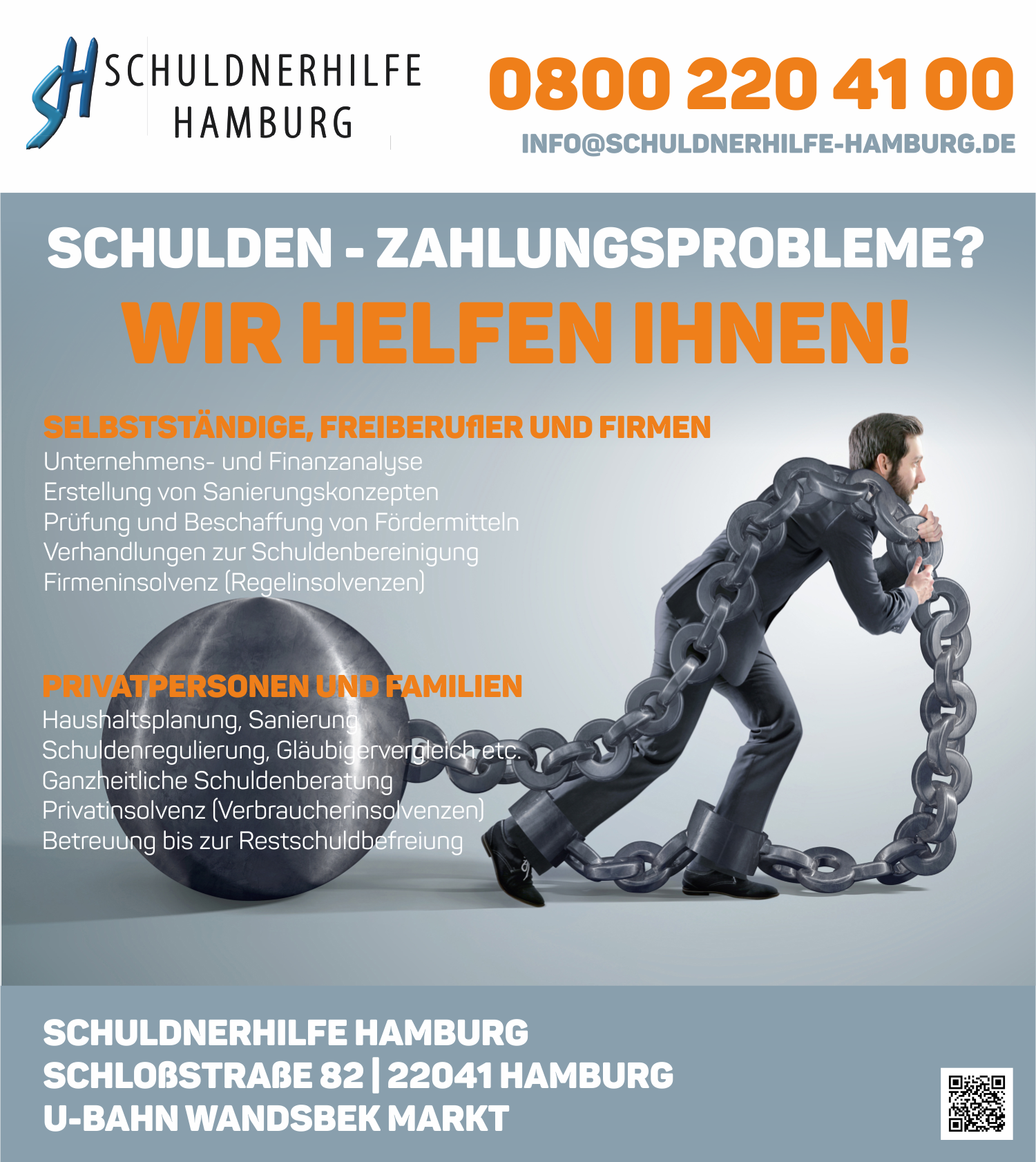 Plakat-Design für Schuldnerberatung » Plakat-Design » designenlassen.de