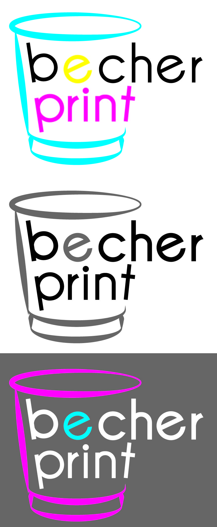 Logo-Design für BECHER-PRINT.de » Logo-Design » Briefing ...