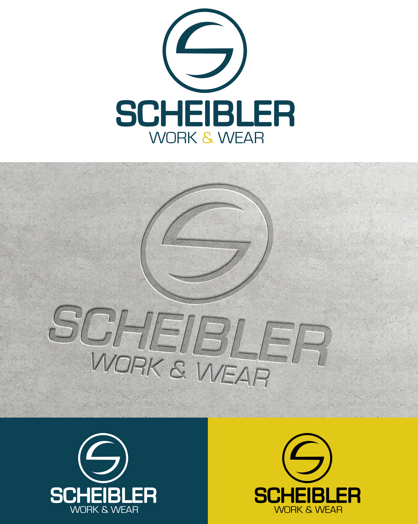Scheibler work & wear » Logo-Design » designenlassen.de