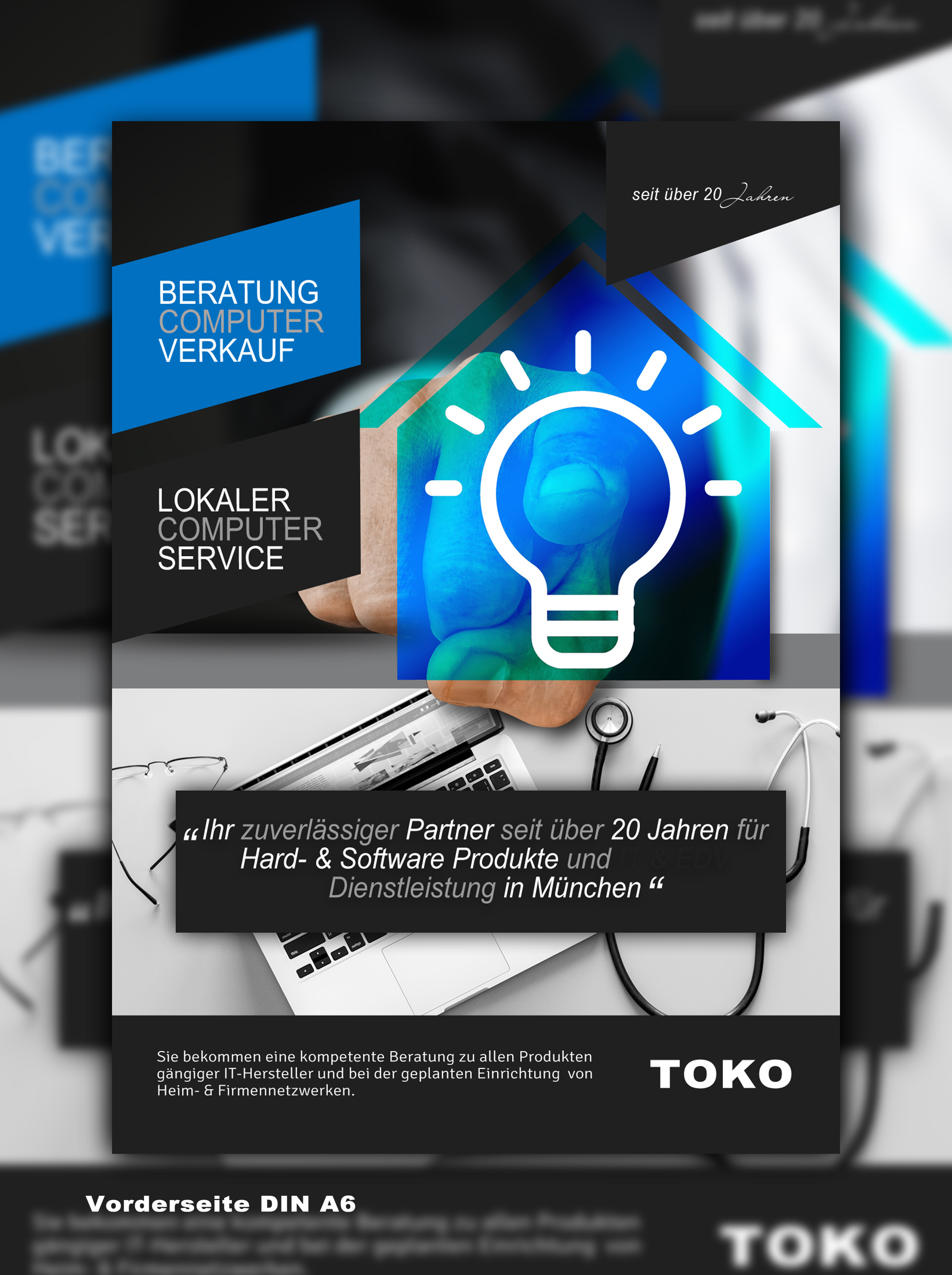 Flyer-Design für IT Firma » Flyer-Design » Briefing » designenlassen.de