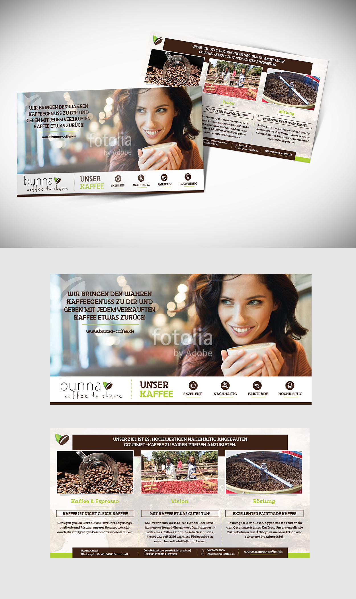 Flyer-Design für Fair Trade Kaffee » Flyer-Design » Briefing ...