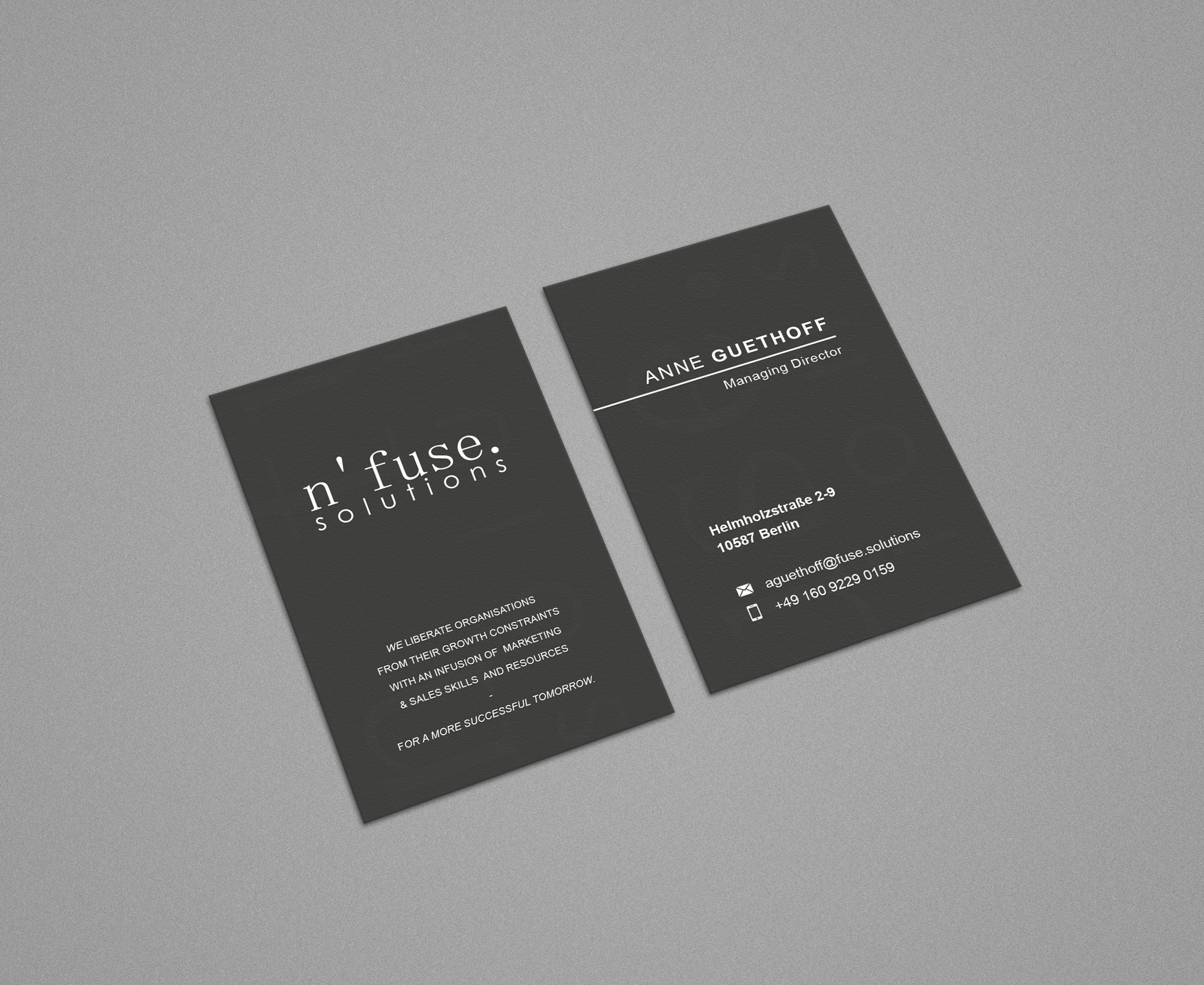 Visitenkarten-Design für Marketing-Beratung » Visitenkarten-Design ...