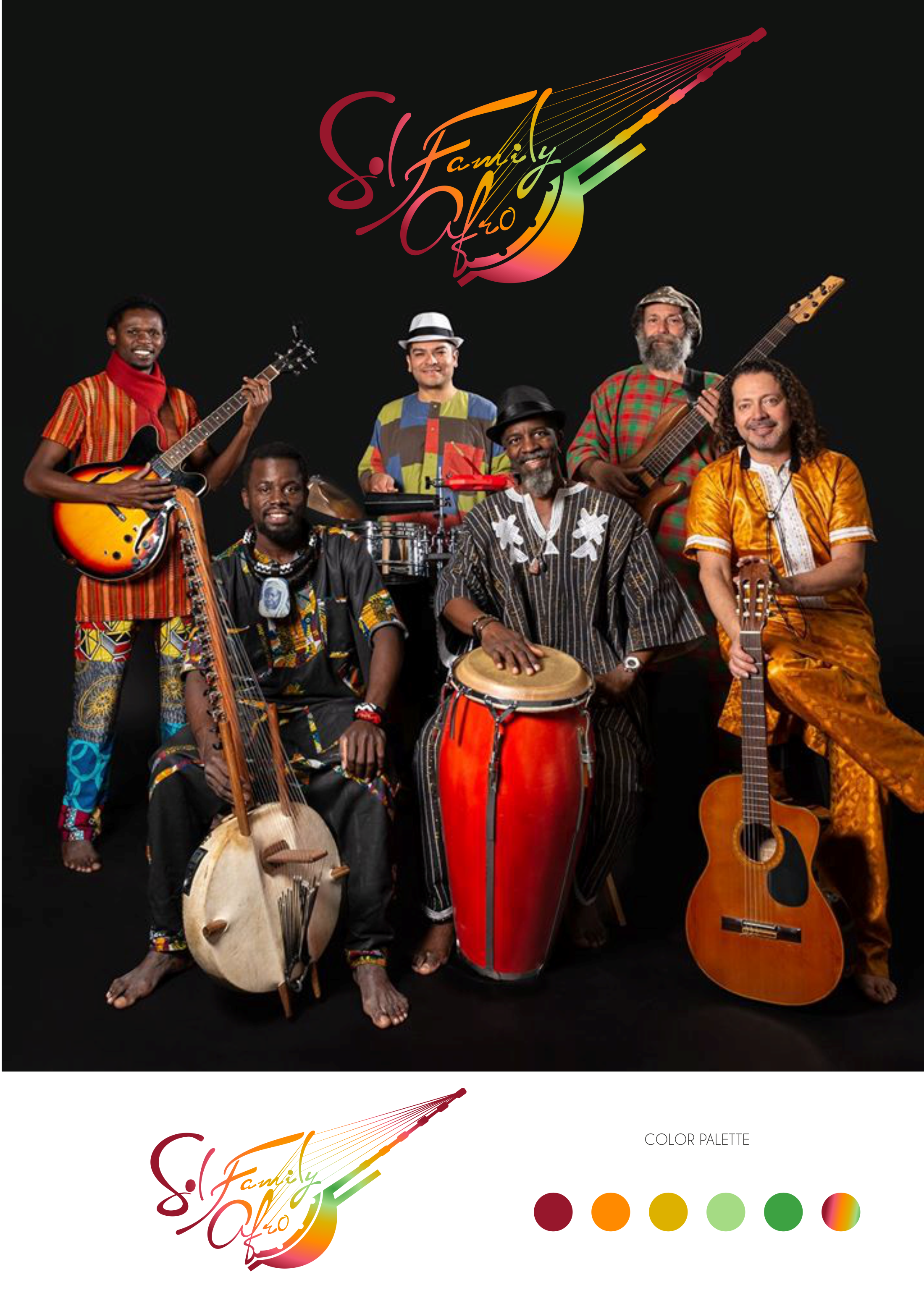 Logo-Design mit Afro Element (Senegal) für Band » Logo-Design ...