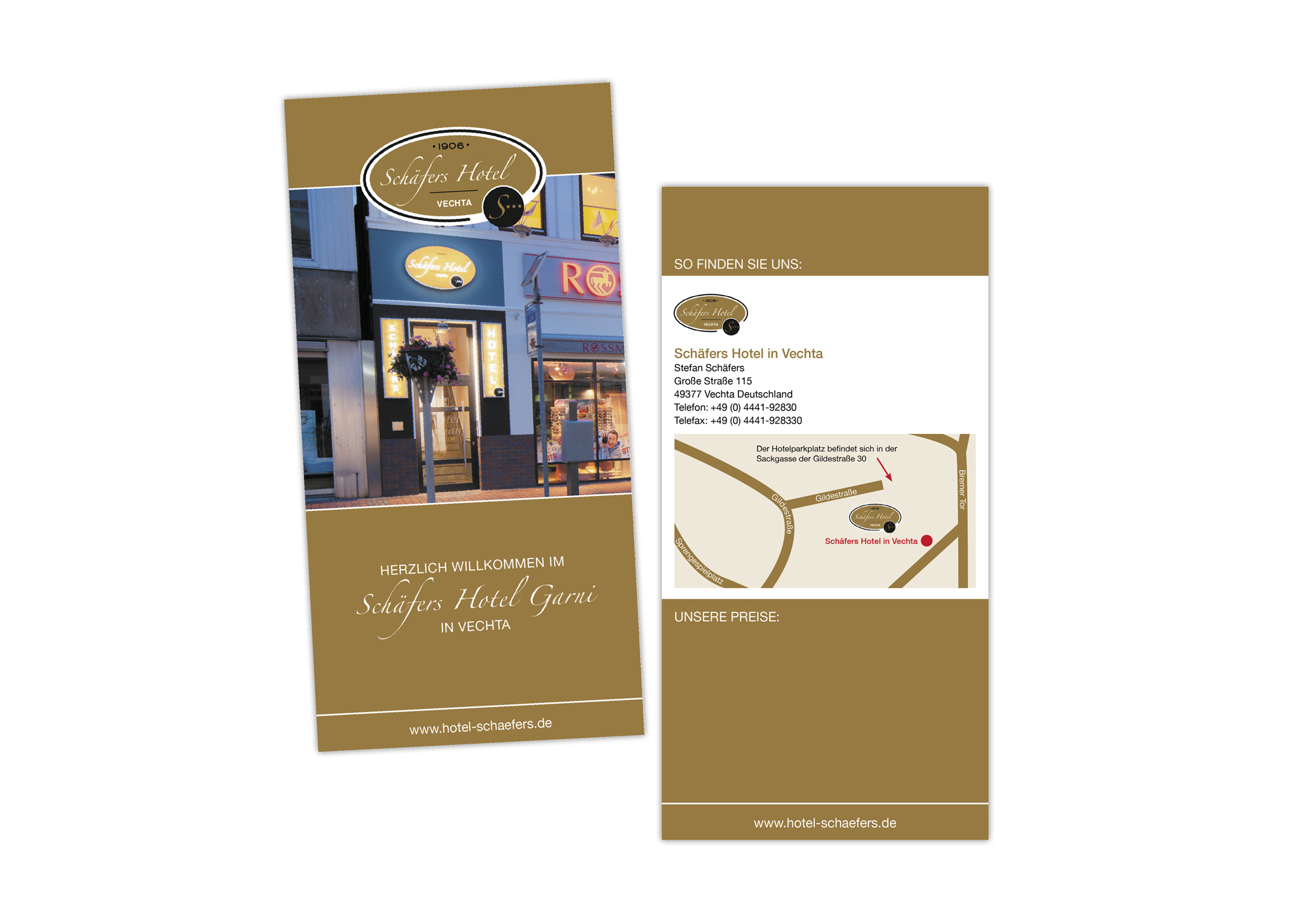 Prospekt in Form eines Flyers » Flyer-Design » designenlassen.at