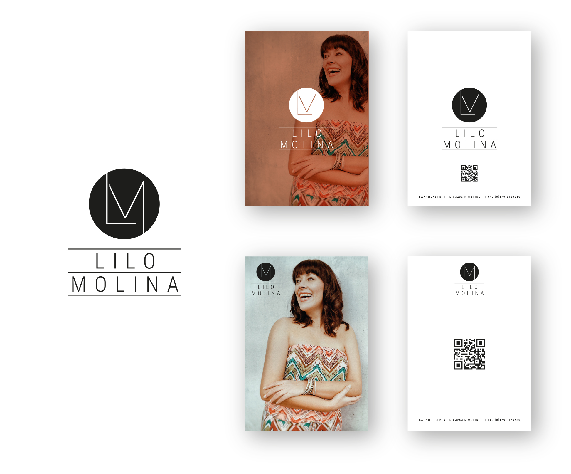 Logo für Cover-Sängerin/ DJane » Logo & Visitenkarte » designenlassen.de