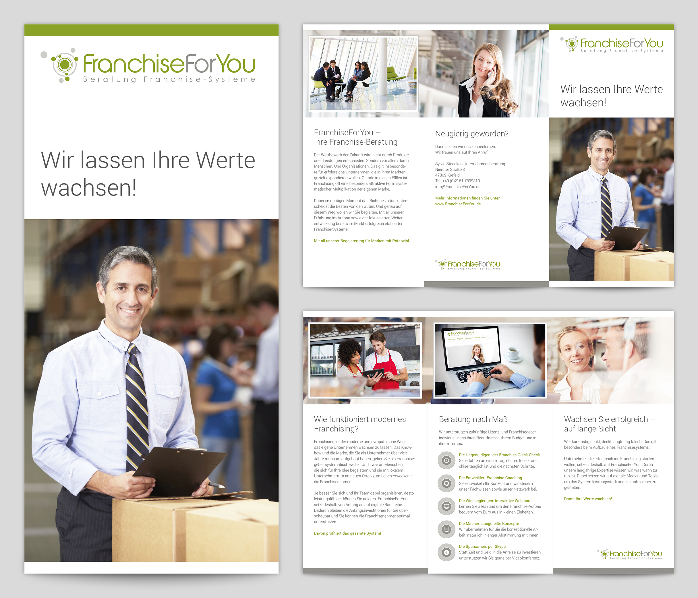 Franchise Beratung sucht Flyer Design » Flyer design » Design briefing ...