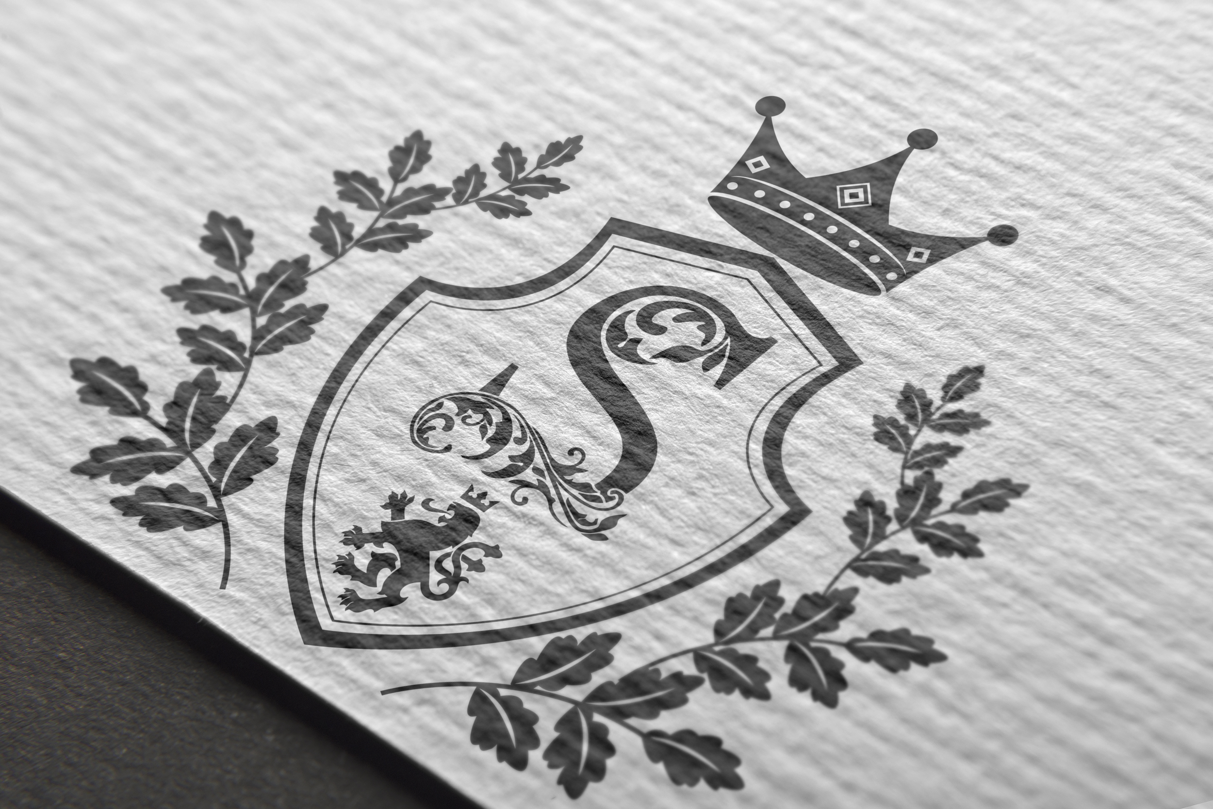 Wappen/Logo für die Familie » Etiketten » designenlassen.de