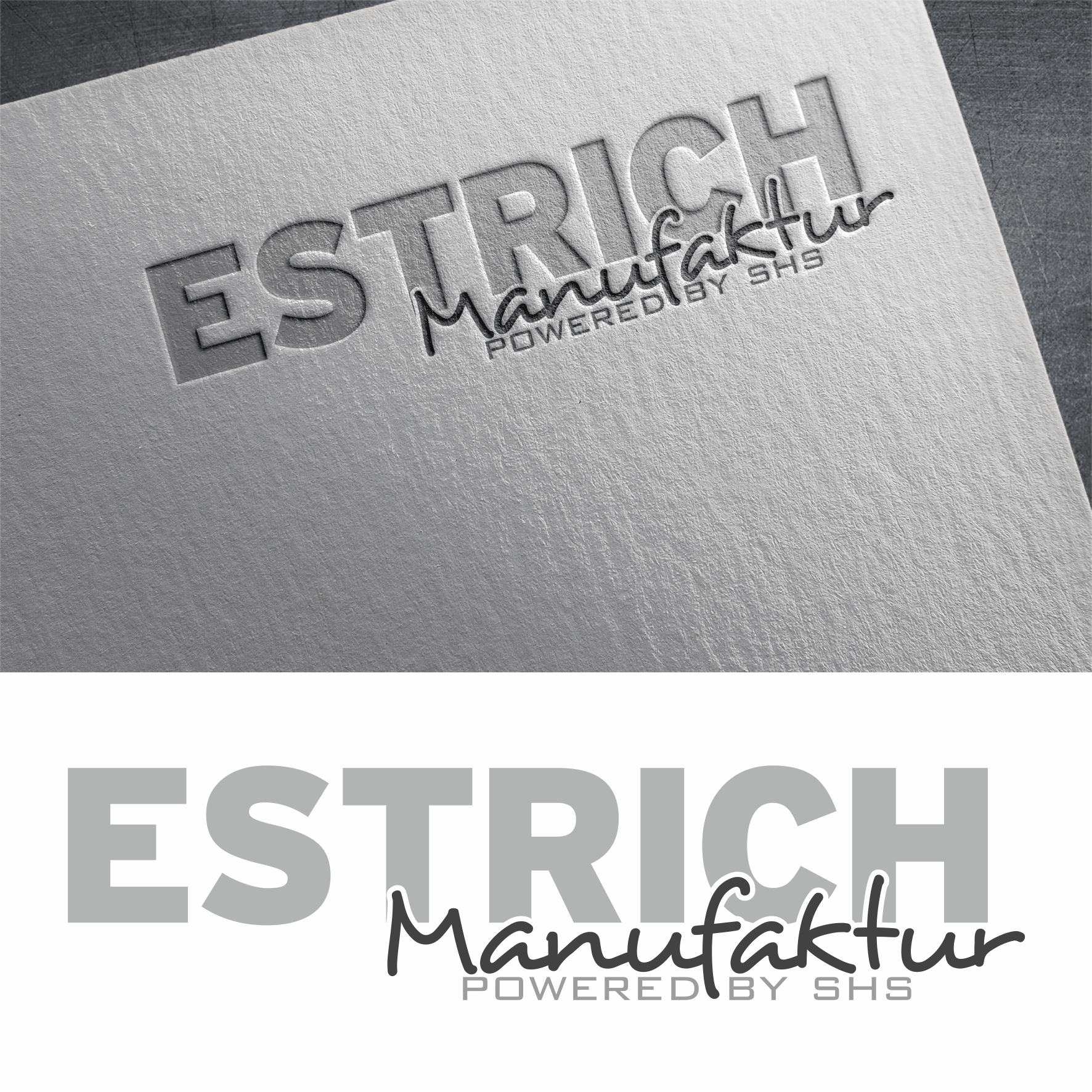 Logo-Design für Estrich-Manufaktur » Logo-Design » Briefing ...