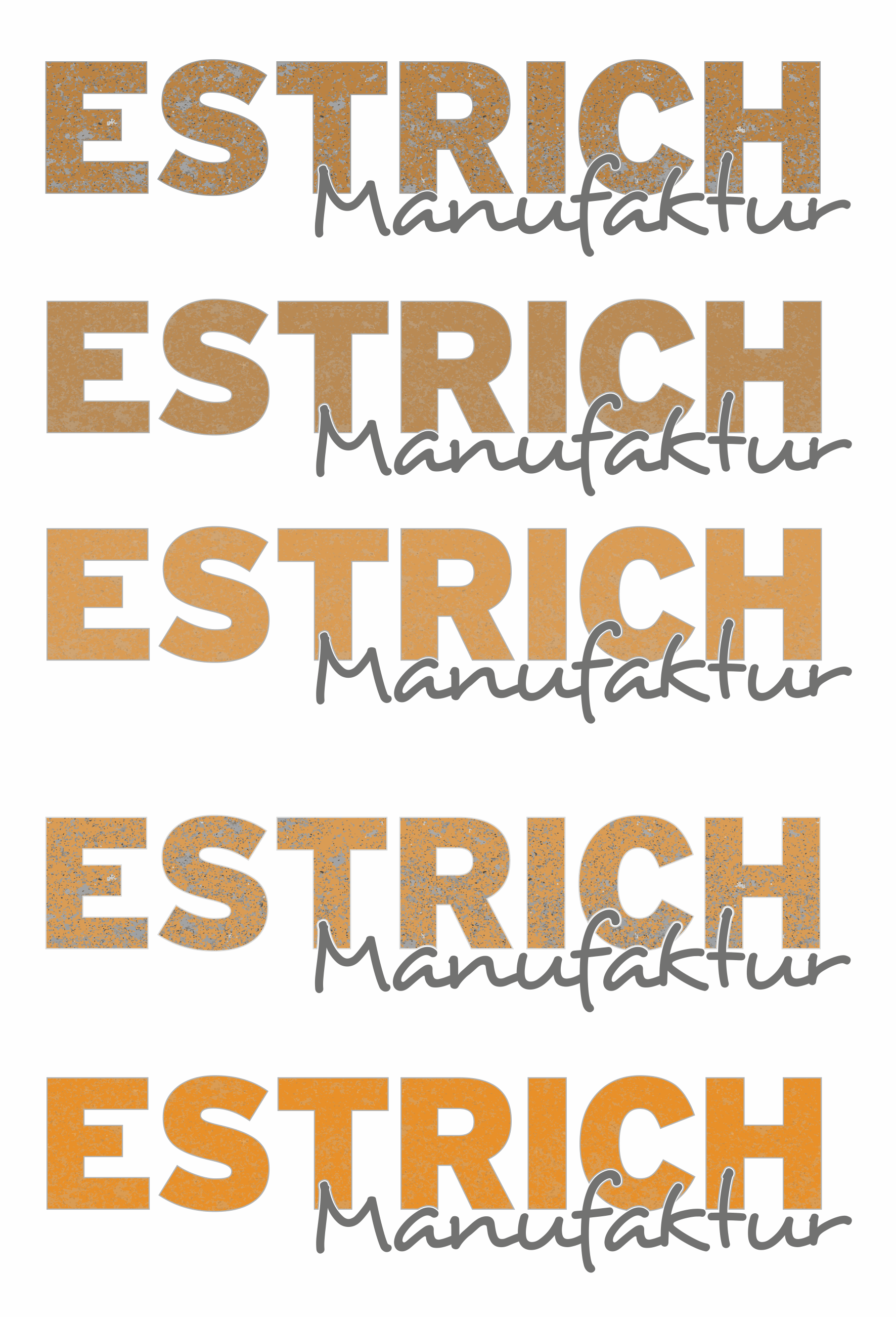 Logo-Design für Estrich-Manufaktur » Logo-Design » Briefing ...