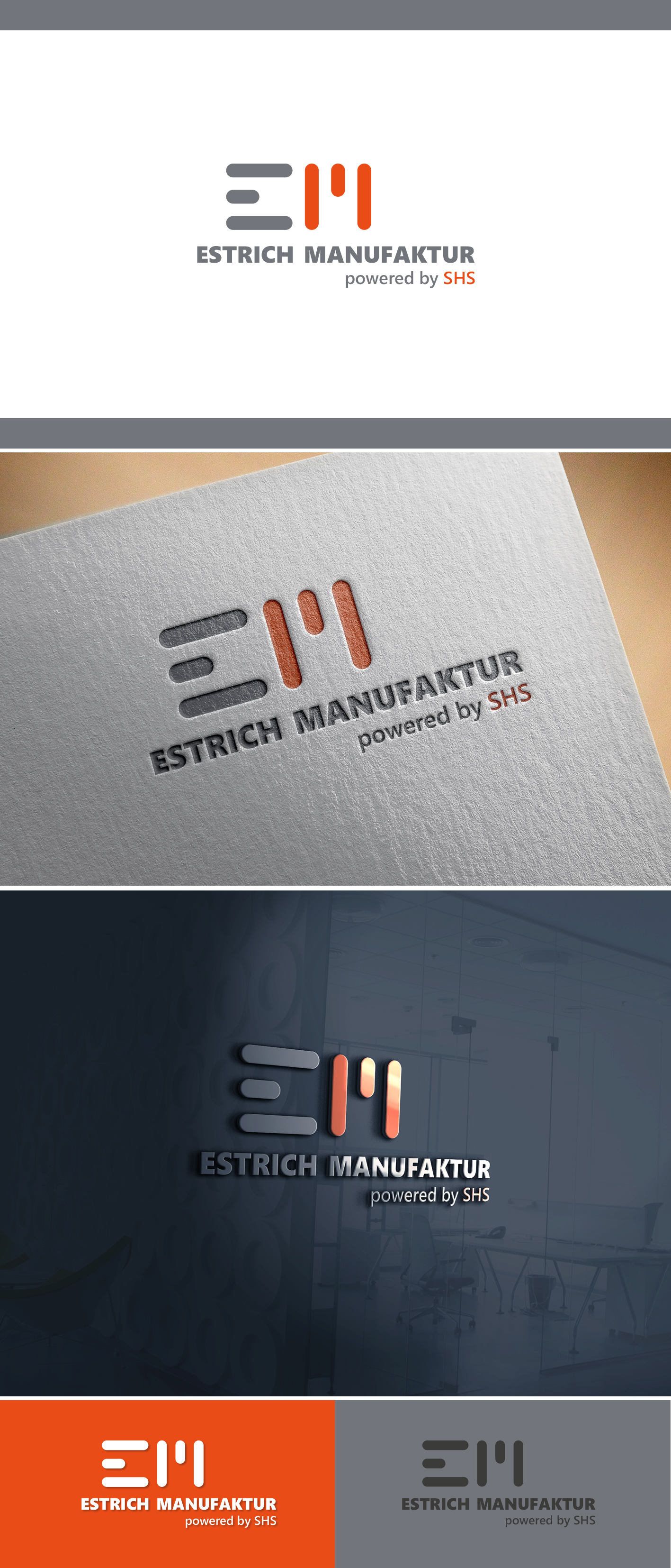 Logo-Design für Estrich-Manufaktur » Logo-Design » Briefing ...