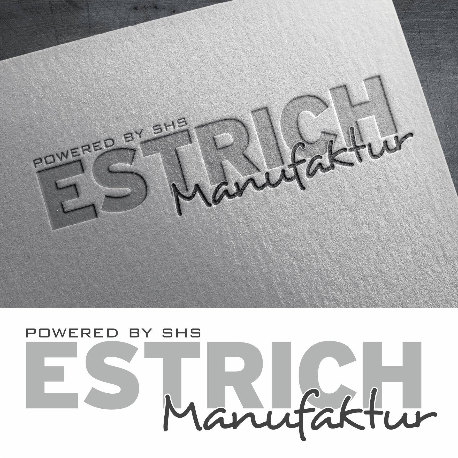 Logo-Design für Estrich-Manufaktur » Logo-Design » designenlassen.at